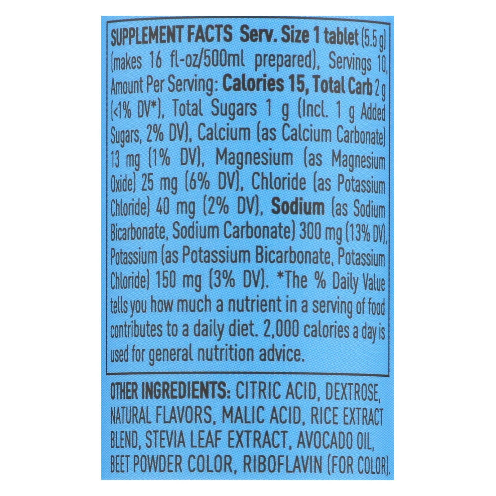 Nuun Hydration Nuun Active - Lemon And Lime - Case Of 8 - 10 Tablets