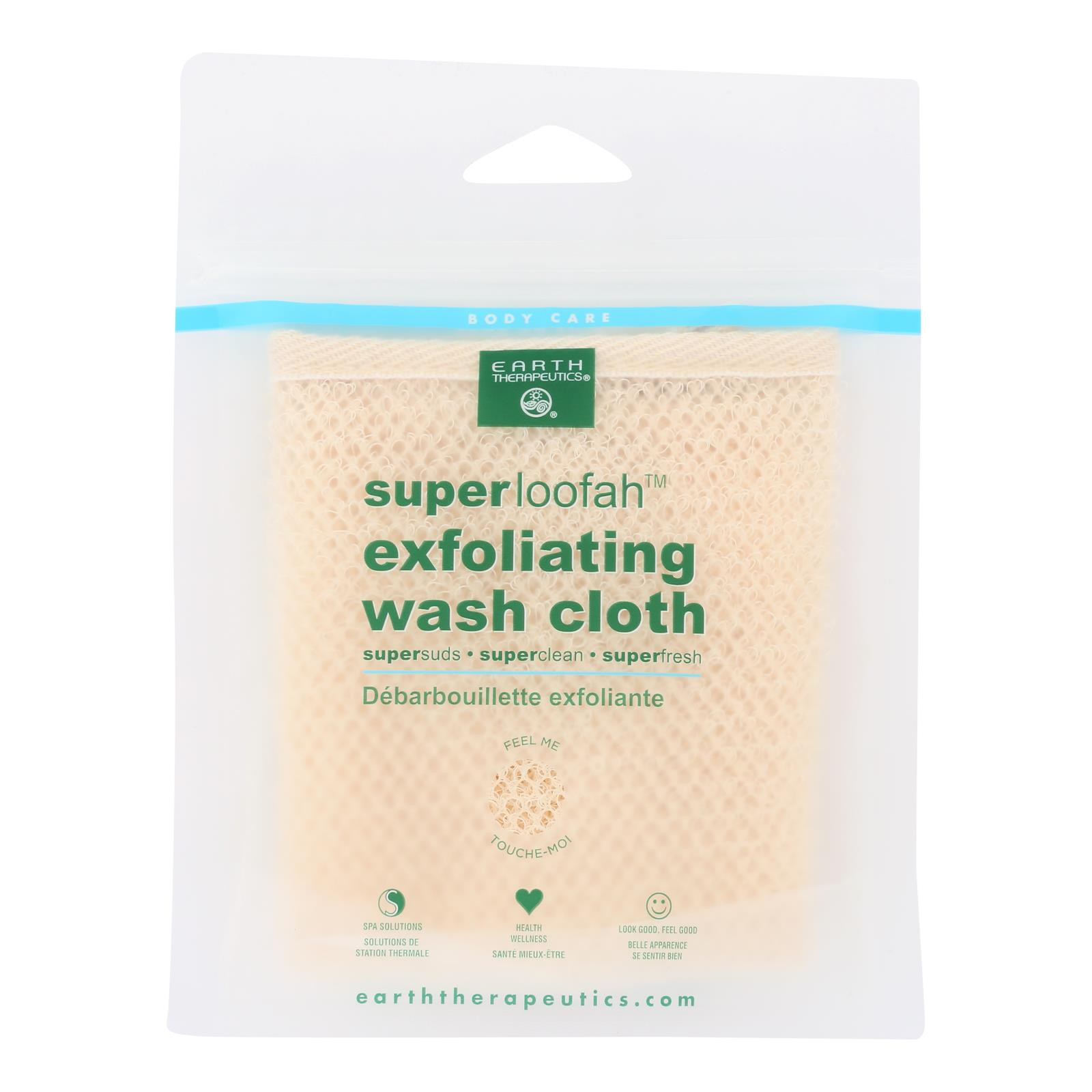 Earth Therapeutics Body Sponge - Purifying Vegetable - Medicinal ...
