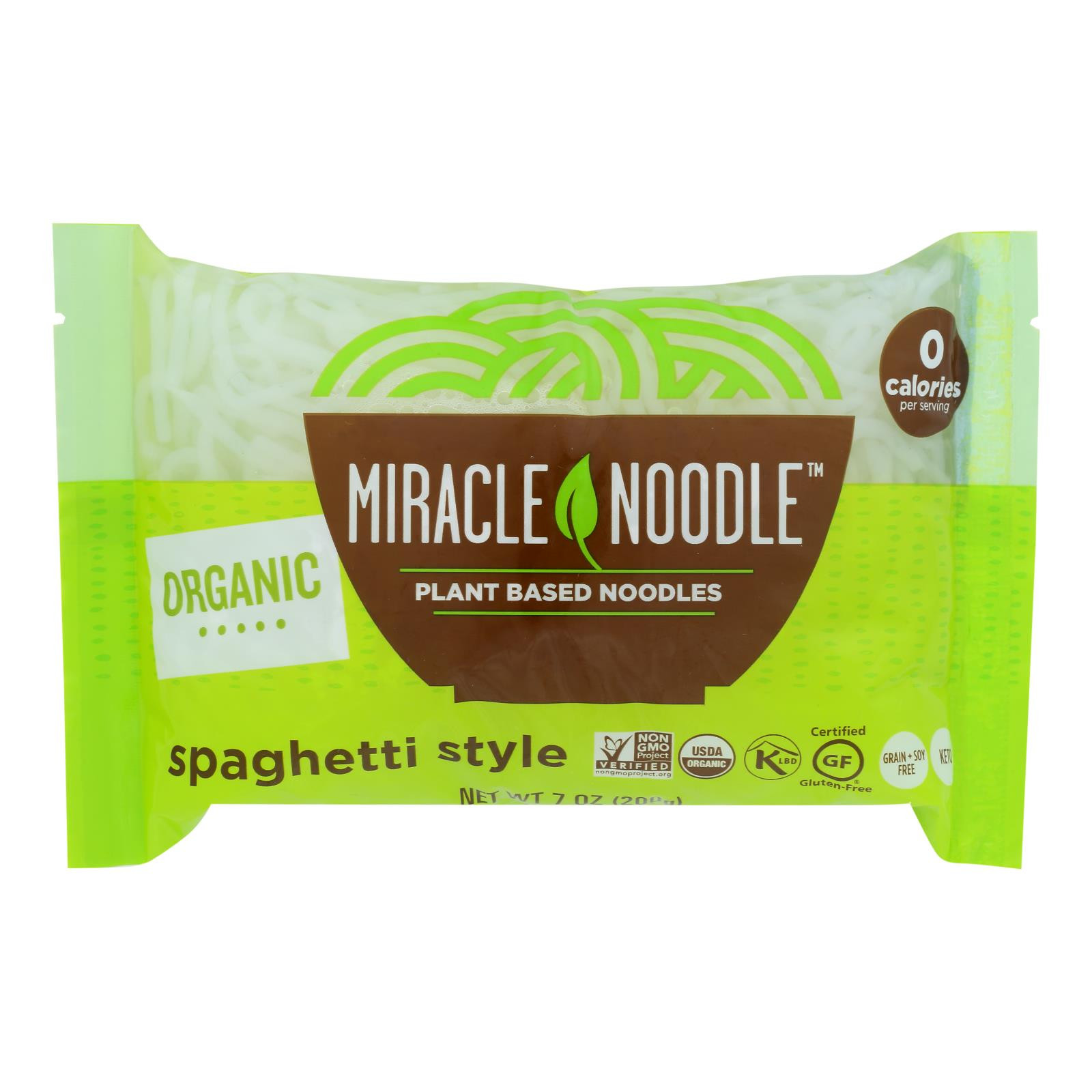 Miracle Noodle Pasta - Shirataki - Miracle Noodle - Fettuccini - 7 Oz ...