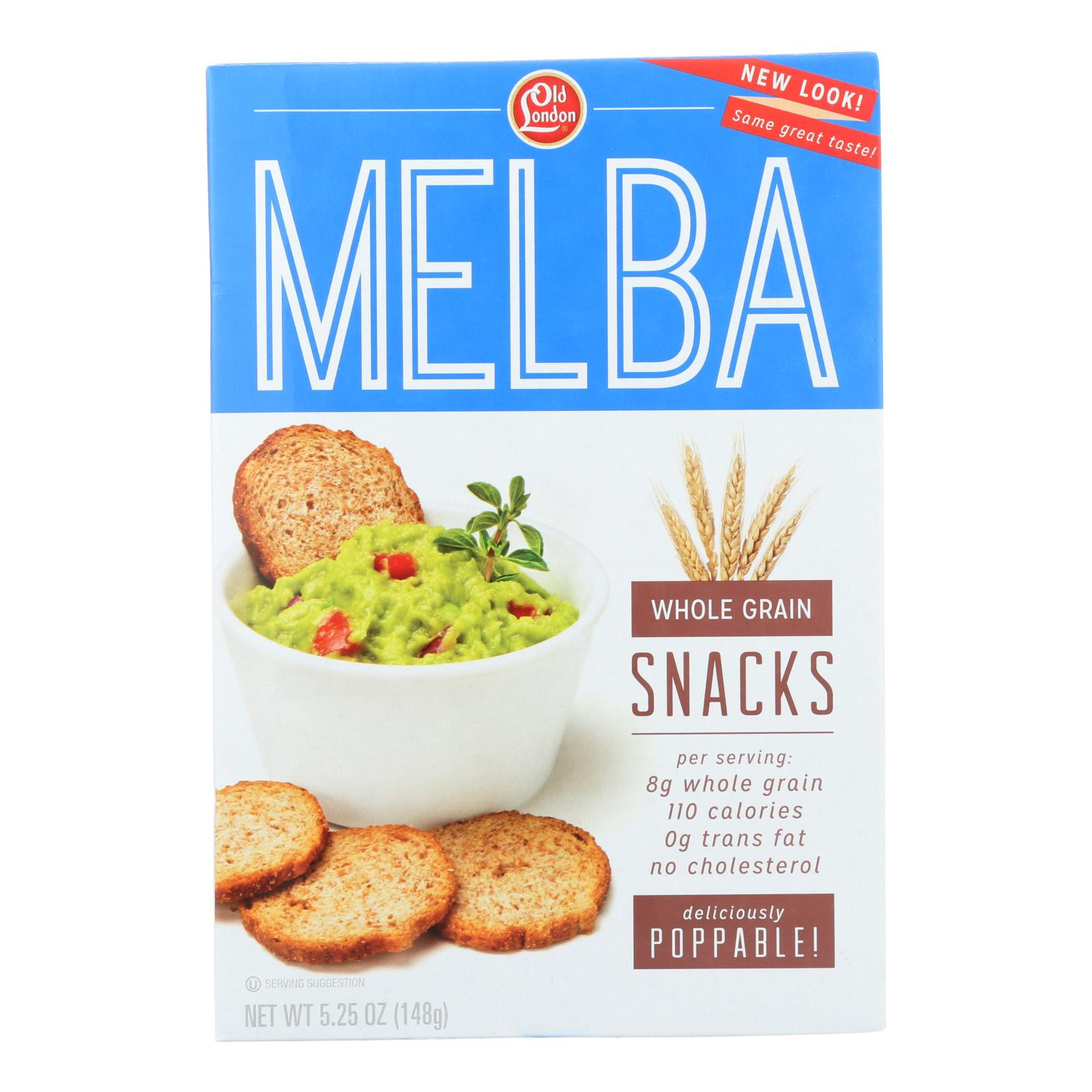 Old London Melba Snacks - Sea Salt - Case Of 12 - 5.25 Oz.