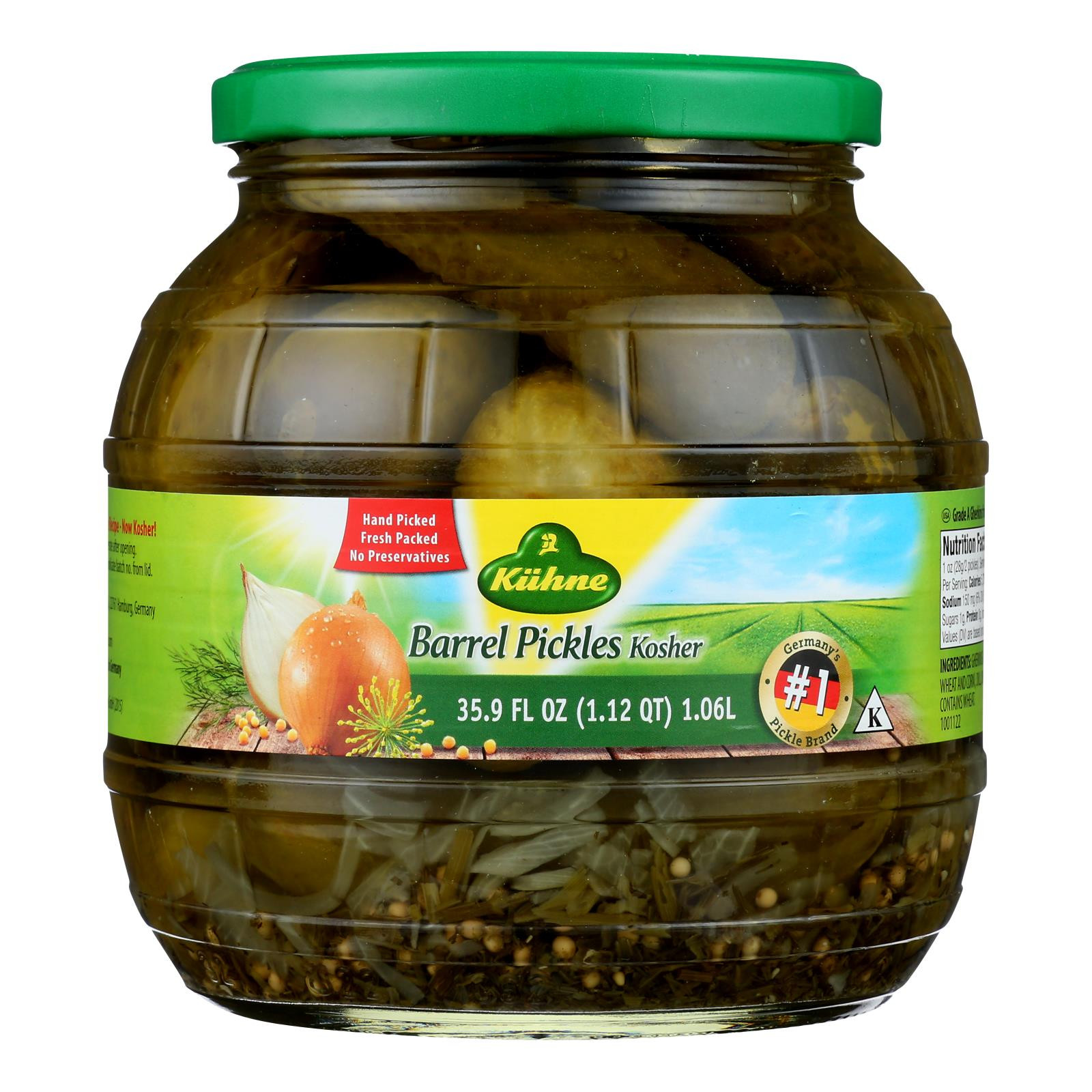 Mcclure's Pickles Garlic Dill Pickles - Case Of 6 - 32 Oz.