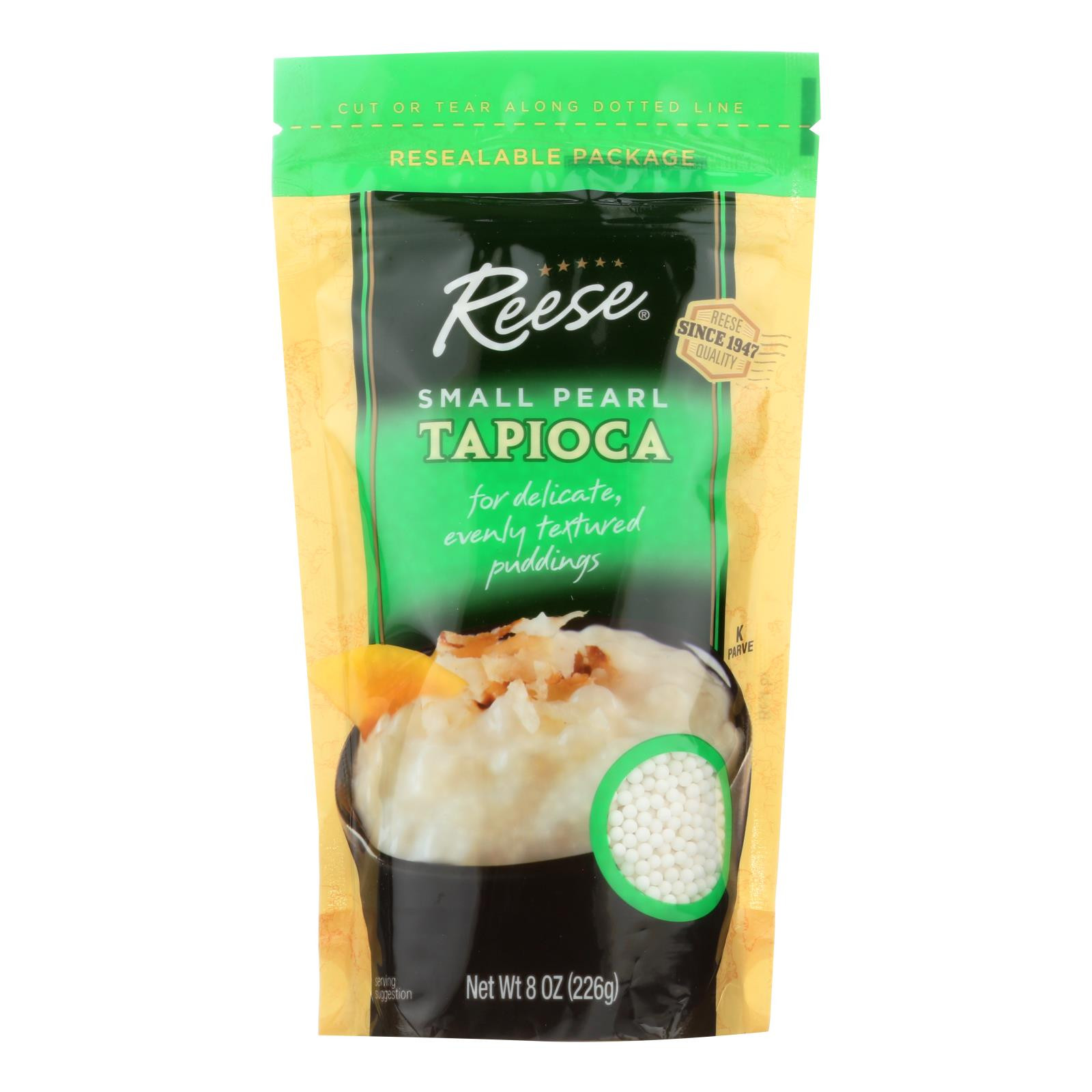 Reese Tapioca - Granulated - Case Of 6 - 8 Oz