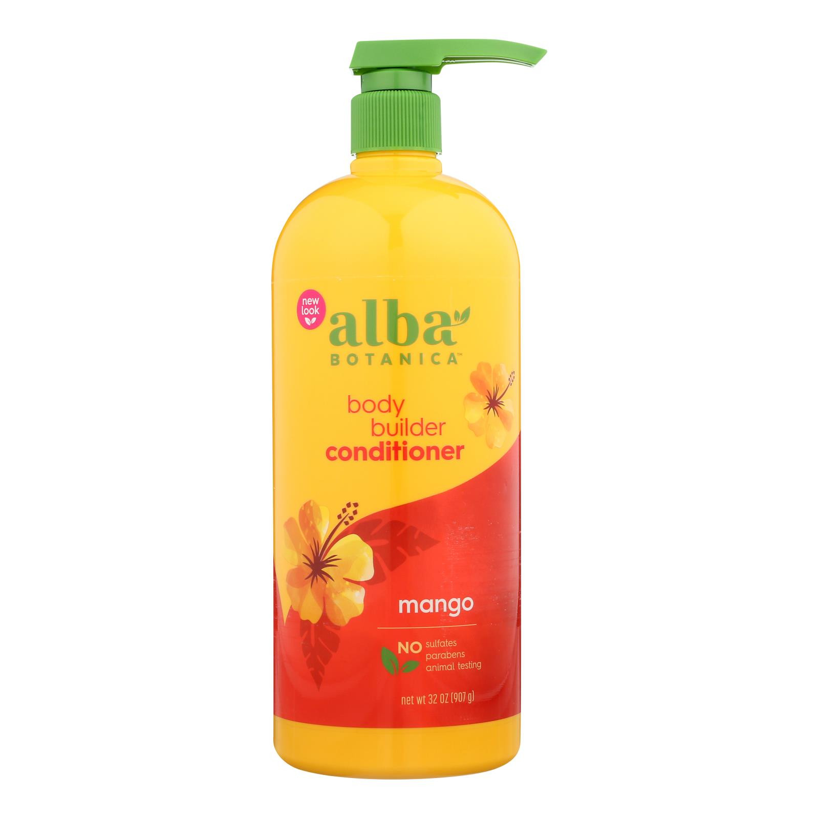 Alba Botanica Hawaiian Conditioner - Body Builder Mango - 32 Oz