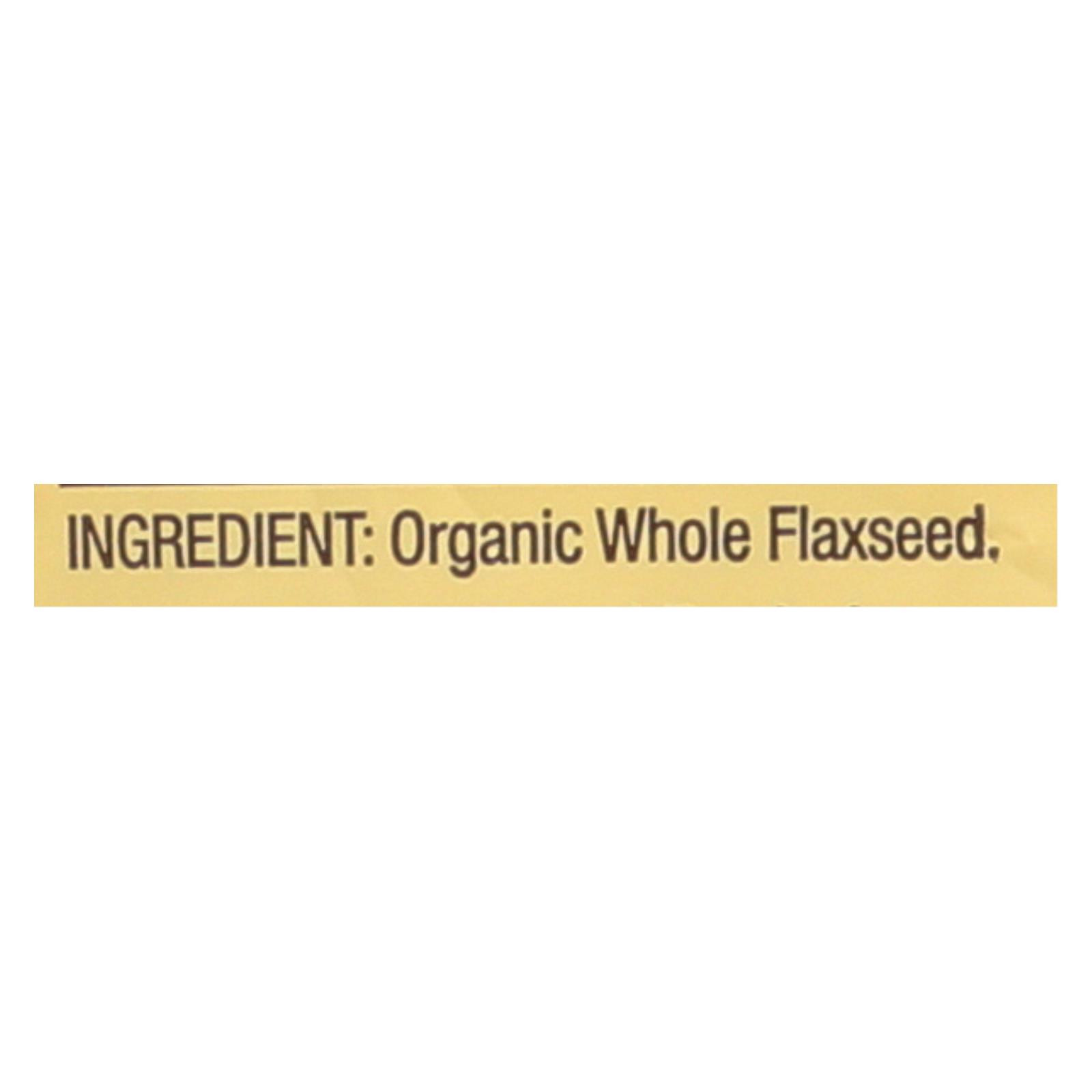 Bob's Red Mill Organic Flaxseed Meal - Brown - Case Of 4 - 16 Oz
