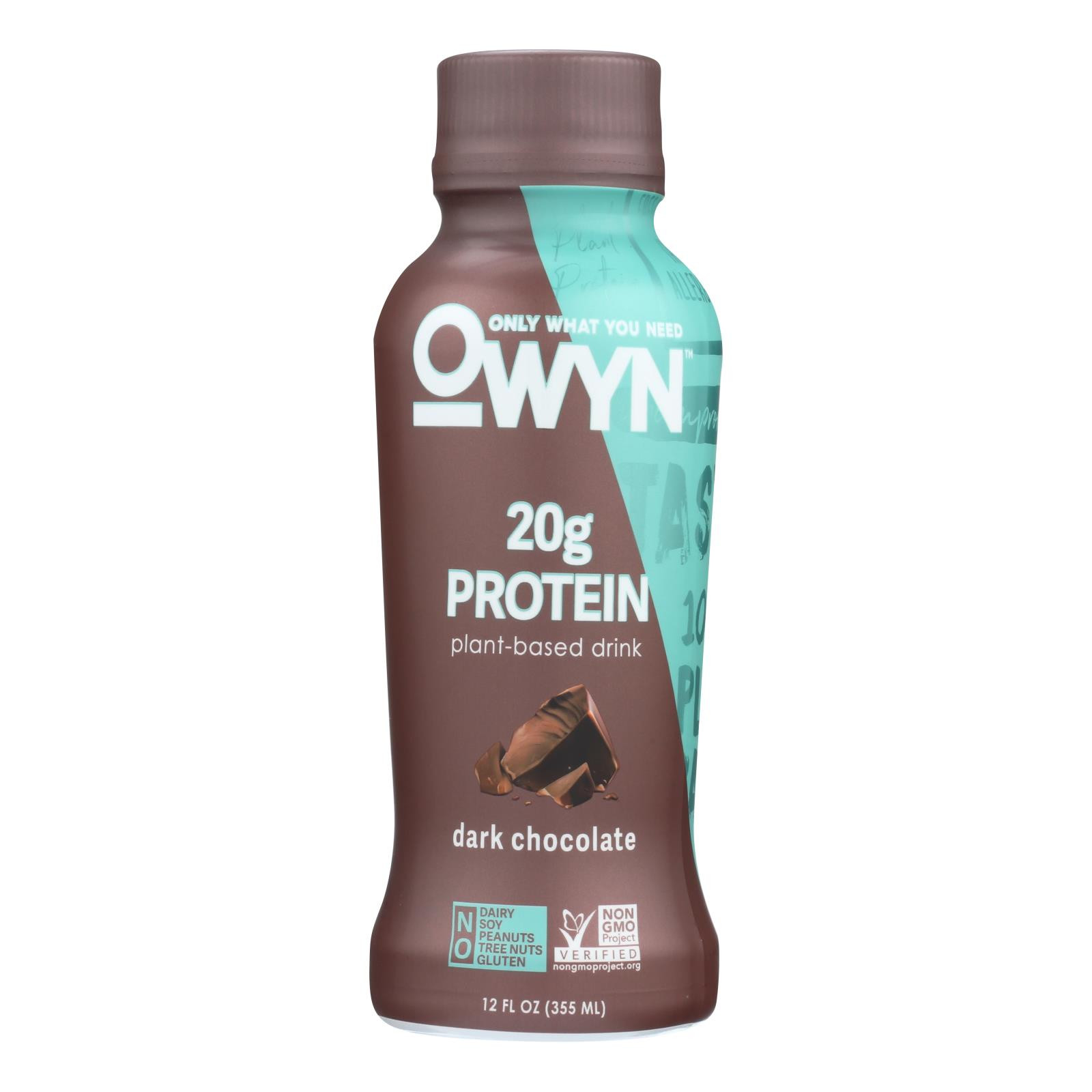Green Foods True Vitality Plant Protein Shake With Dha Chocolate - 25.2 Oz