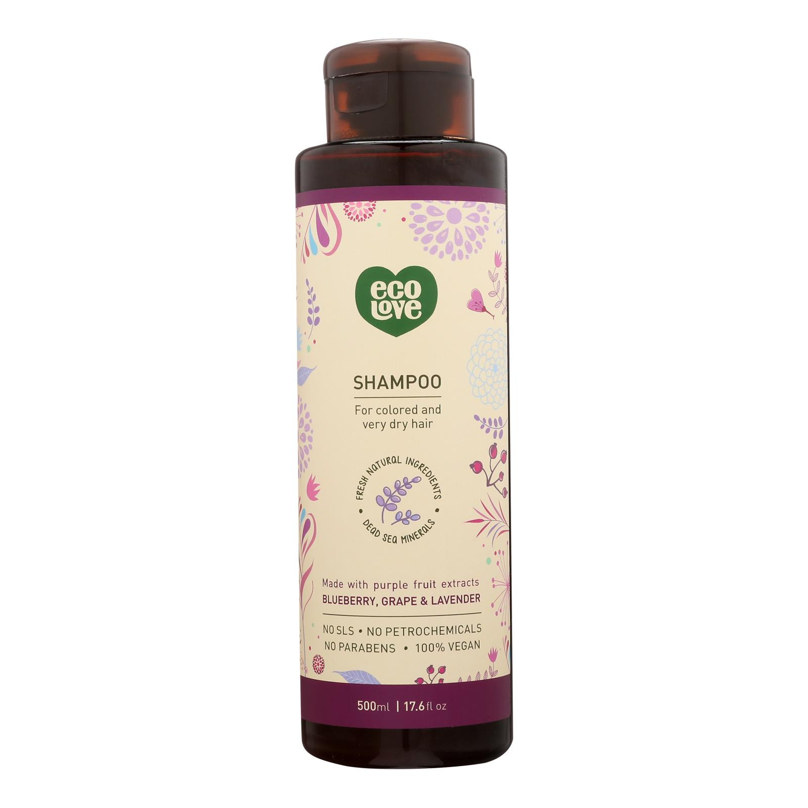 Ecolove Shampoo - Green Vegetables Family Shampoo For All Hair Types ...