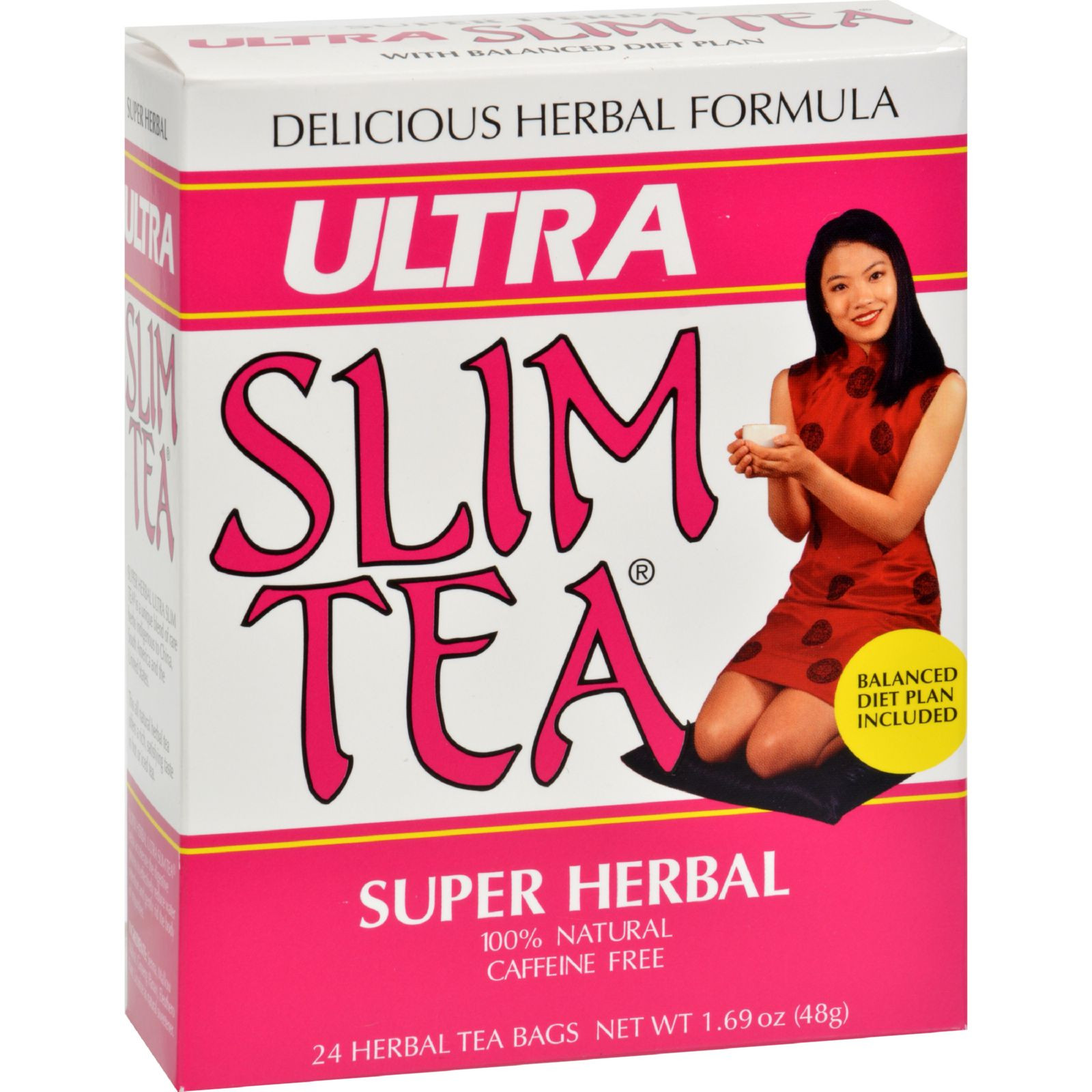 Hobe Labs Ultra Slim Tea Honey Lemon - 24 Tea Bags