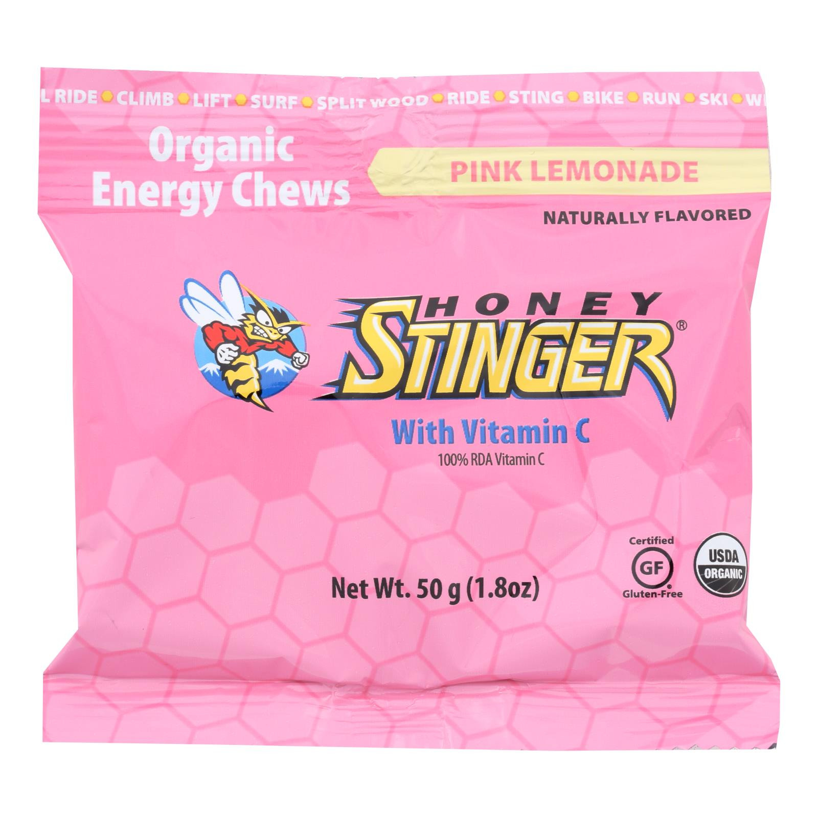 Honey Stinger Energy Chew - Organic - Fruit Smoothie - 1.8 Oz - Case Of 12