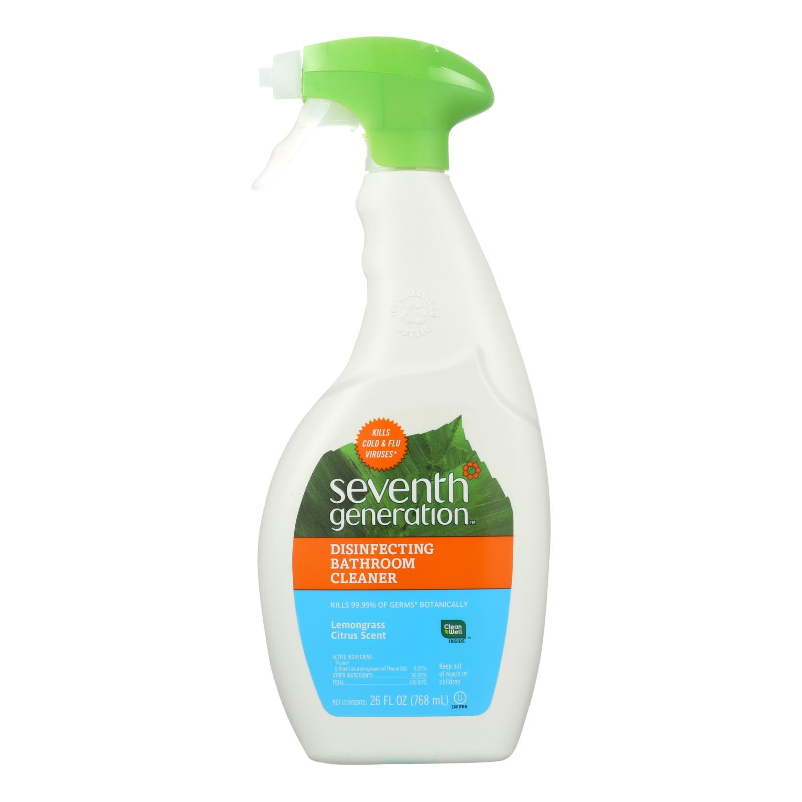 Seventh Generation Spray Disinfectant - Eucalyptus Spearmint Thyme ...