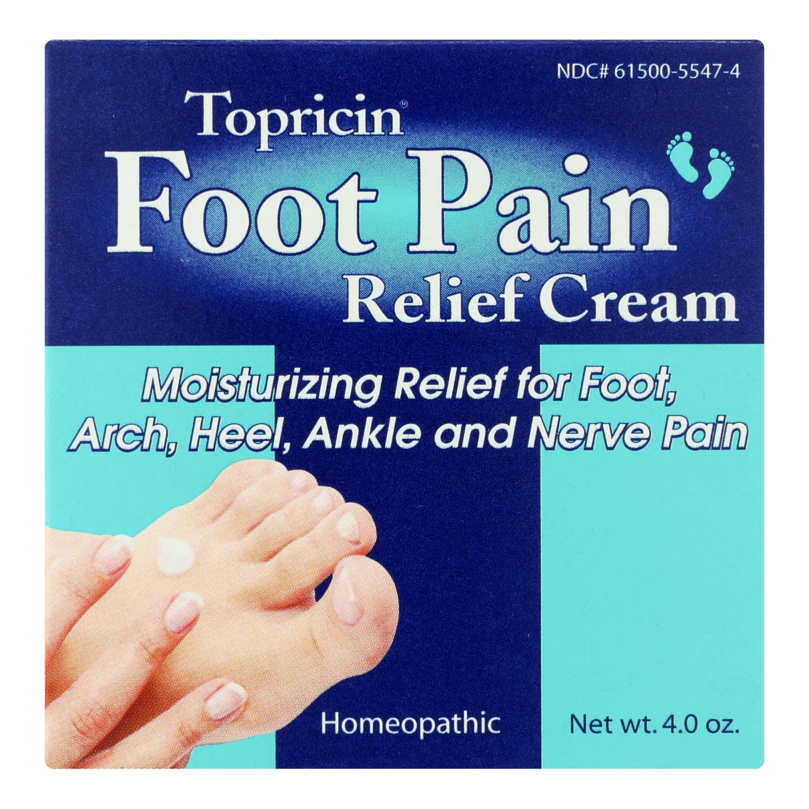 Topricin Foot Therapy Cream - 8 Oz