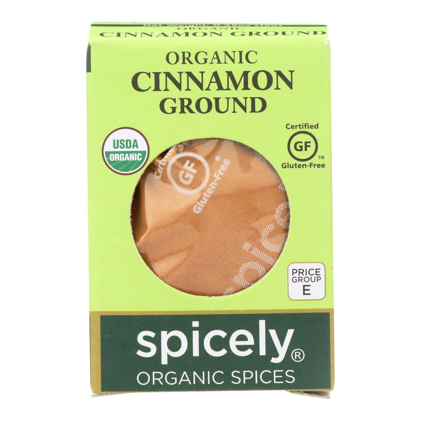 Simply Organic Cinnamon - Organic - Ground - A Grade - .67 Oz - Case Of 6