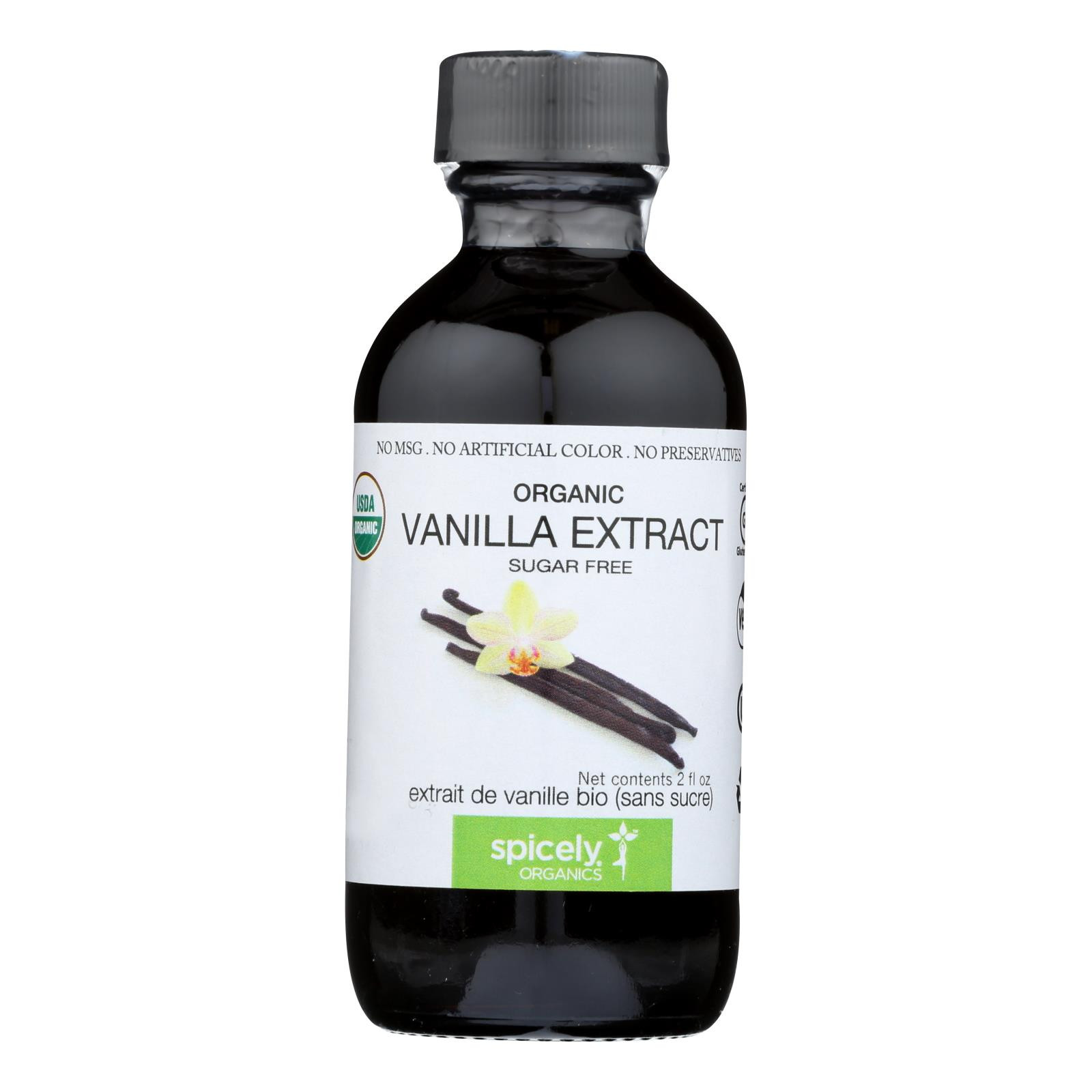 Simply Organic Pure Vanilla Extract - Case Of 6 - 8 Fl Oz.