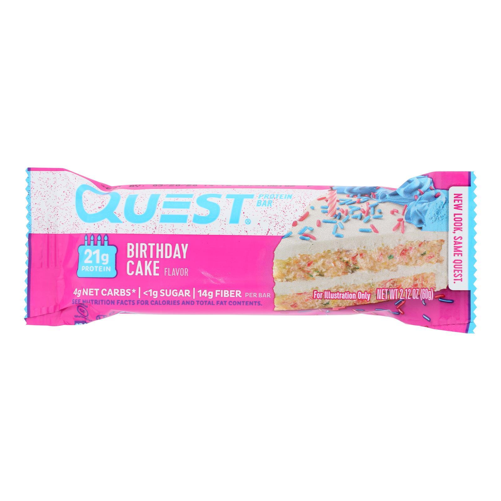 Quest Bar - Cookies And Cream - 2.12 Oz - Case Of 12