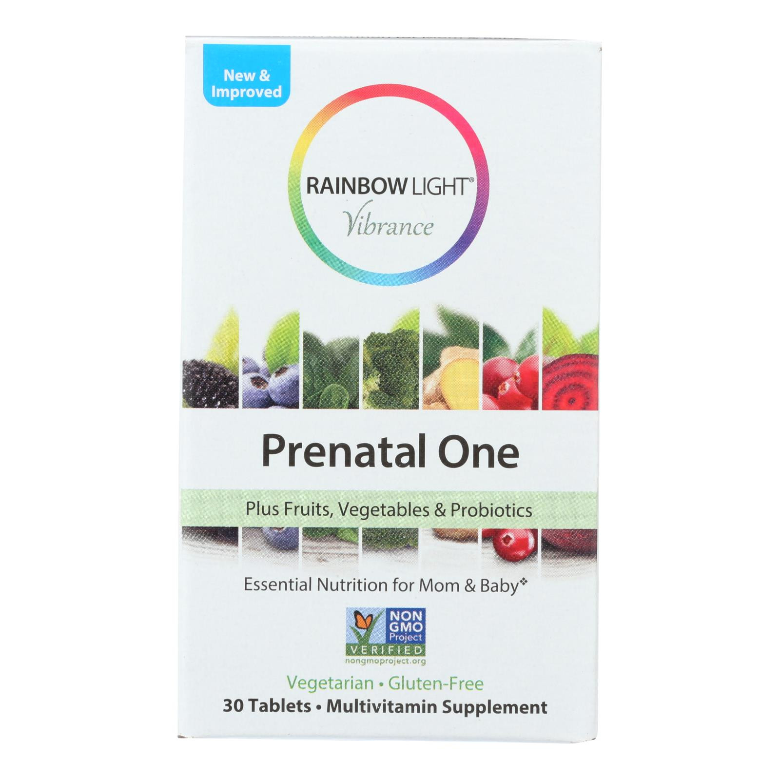 Rainbow Light Prenatal One Multivitamin And Dha 250 Smart Essentials ...