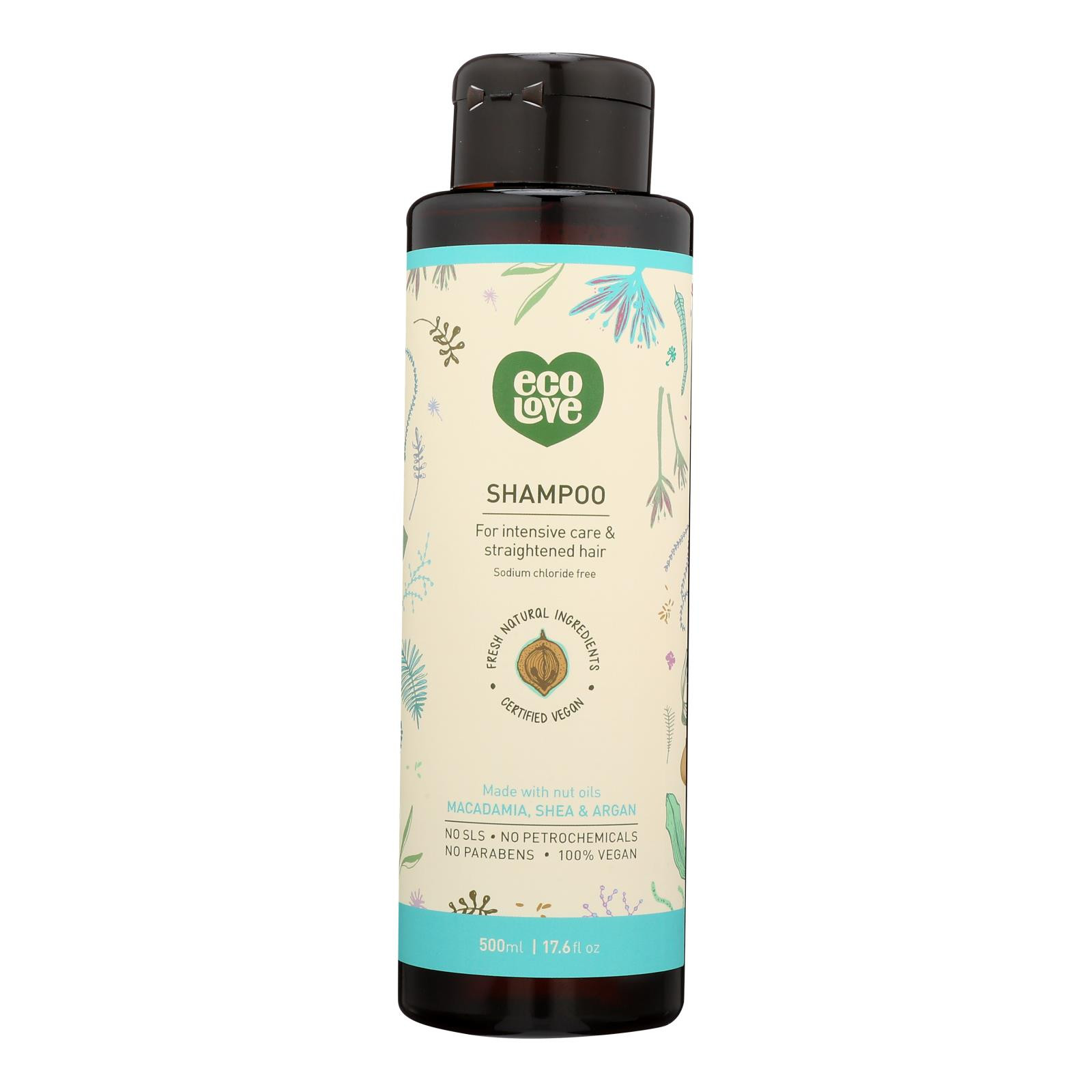 Ecolove Shampoo - Green Vegetables Family Shampoo For All Hair Types ...