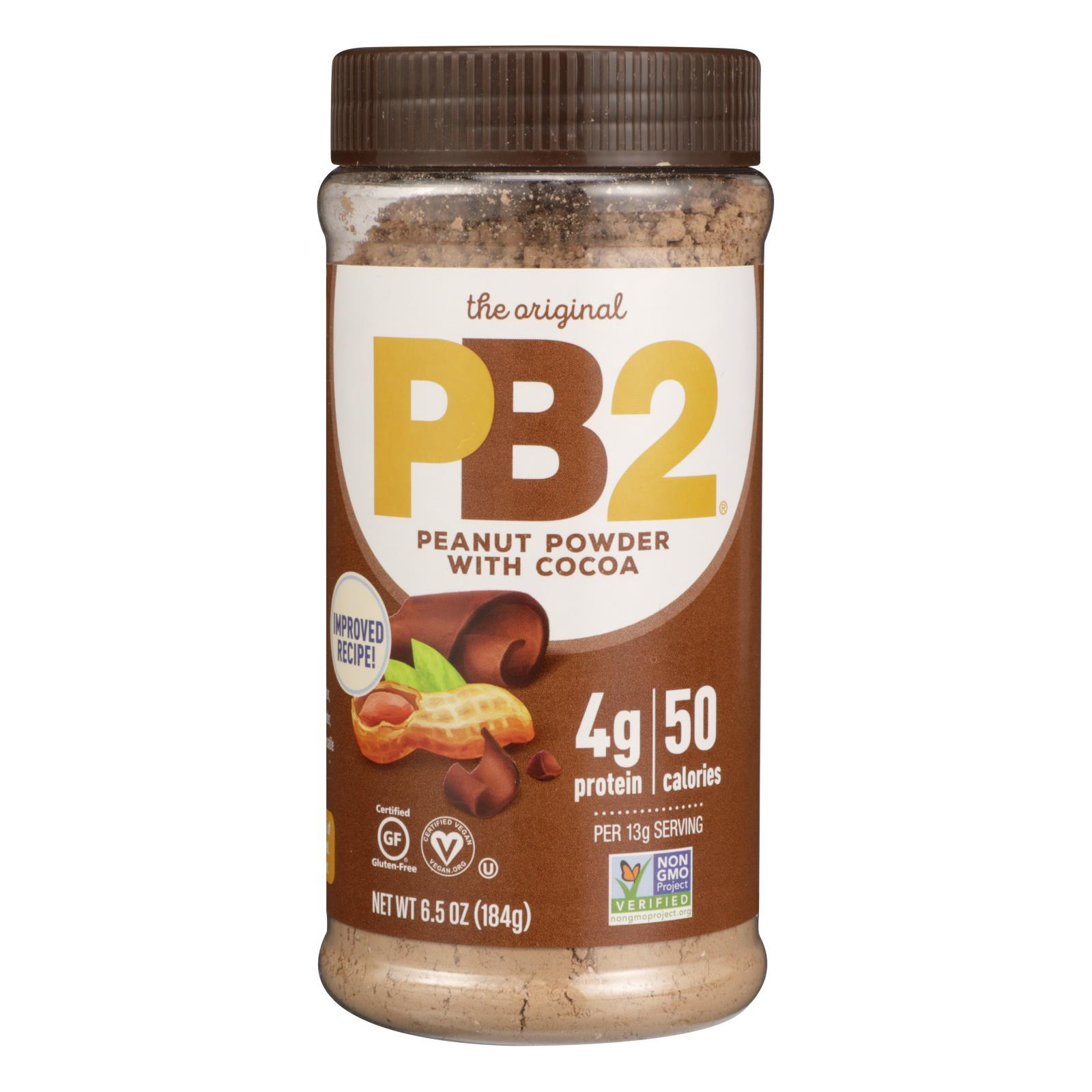 Pb2 With Premium Chocolate - Case Of 6 - 6.5 Oz