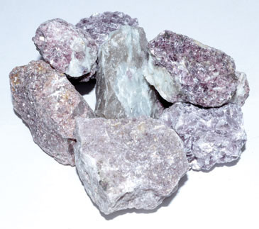 6 Piece Untumbled Stones Set 5 Lb