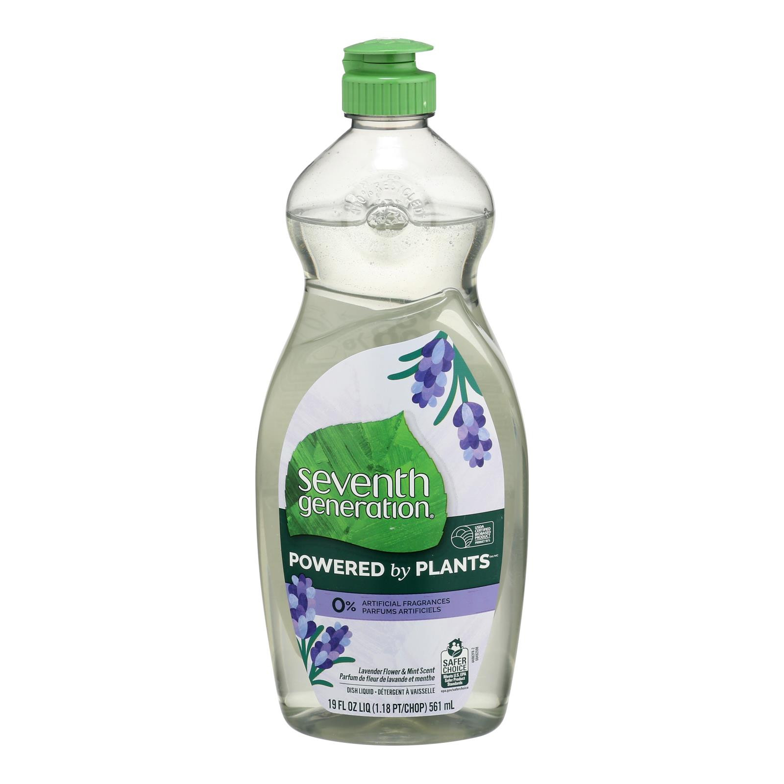 Seventh Generation Hand Wash - Natural - Lavender Mint - 12 Fl Oz - 1 Case