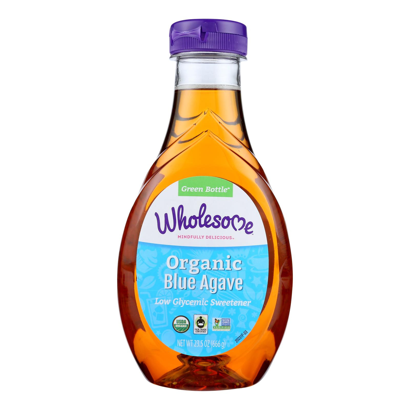 Wholesome Sweeteners Blue Agave - Liquid Sweetener - Case Of 6 - 44 Oz.