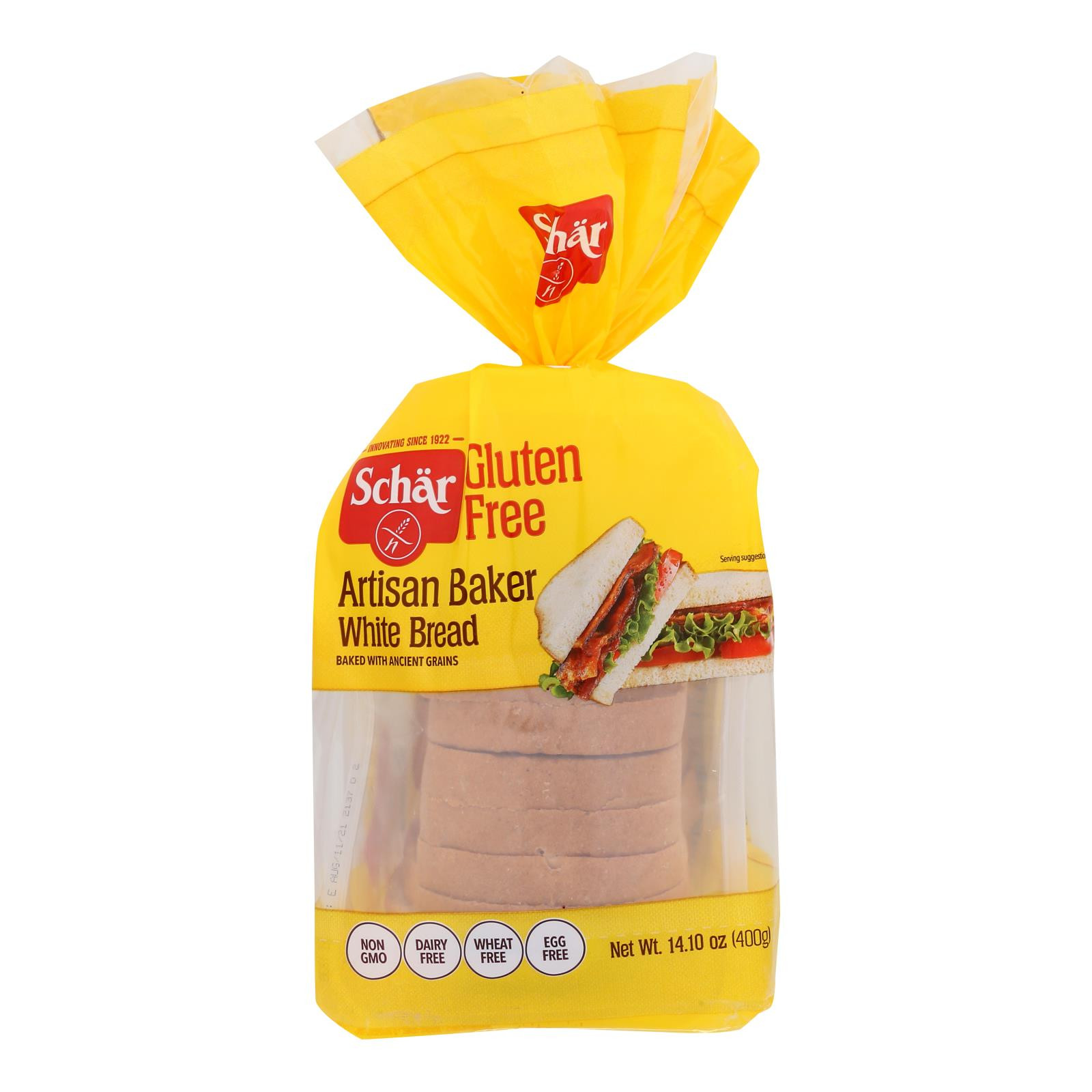 Schar Bread - Deli Style - Case Of 5 - 8.5 Oz