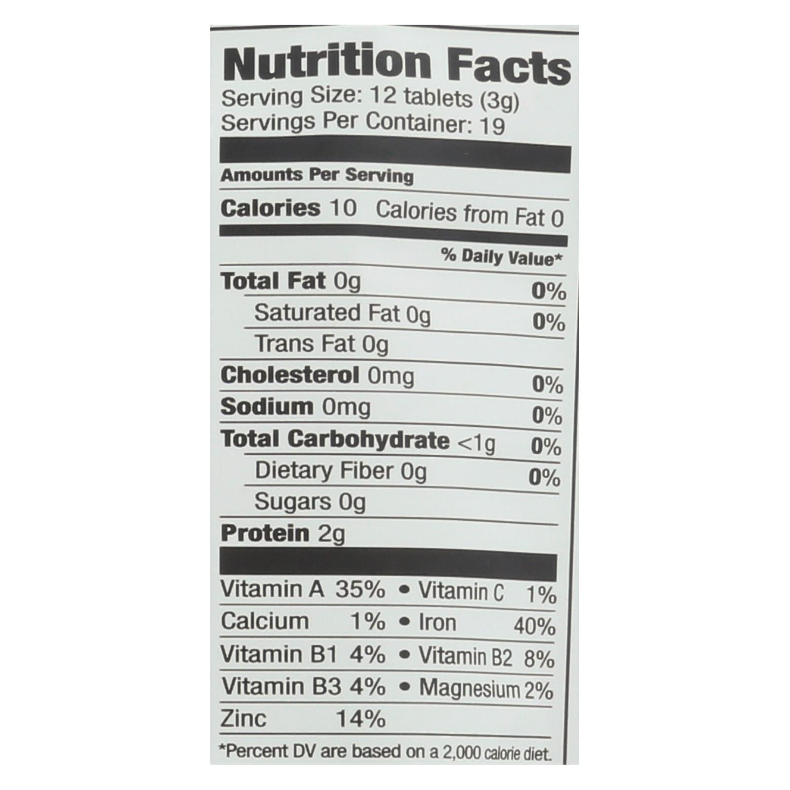 Sun Chlorella A Tablets - 500 Mg - 600 Tablets