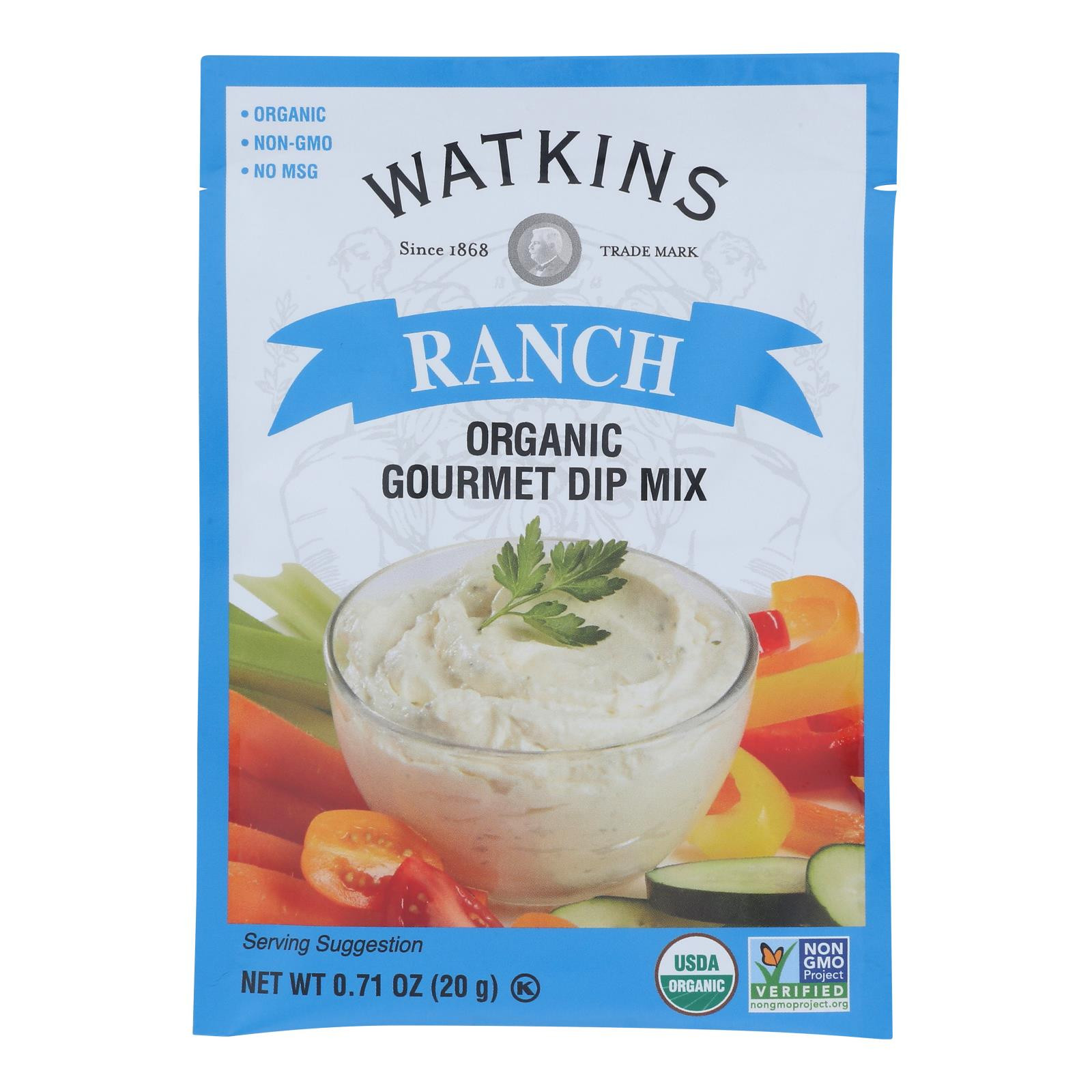 Lipton Soup And Dip Mix - Recipe Secrets - Ranch - Kosher - Packet - 2. ...