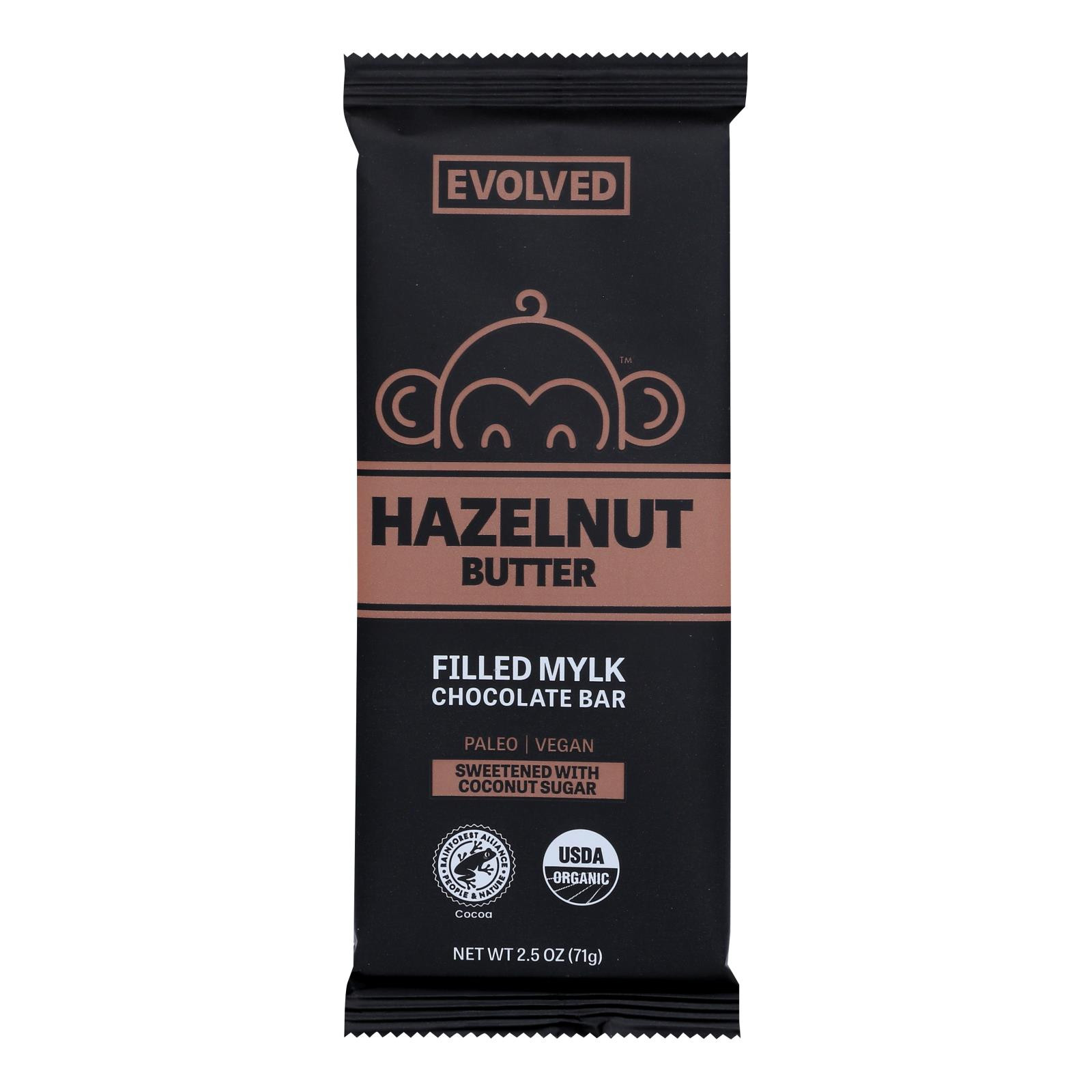Eating Evolved Chocolate Bar - Signature Dark - Case Of 8 - 2.5 Oz.