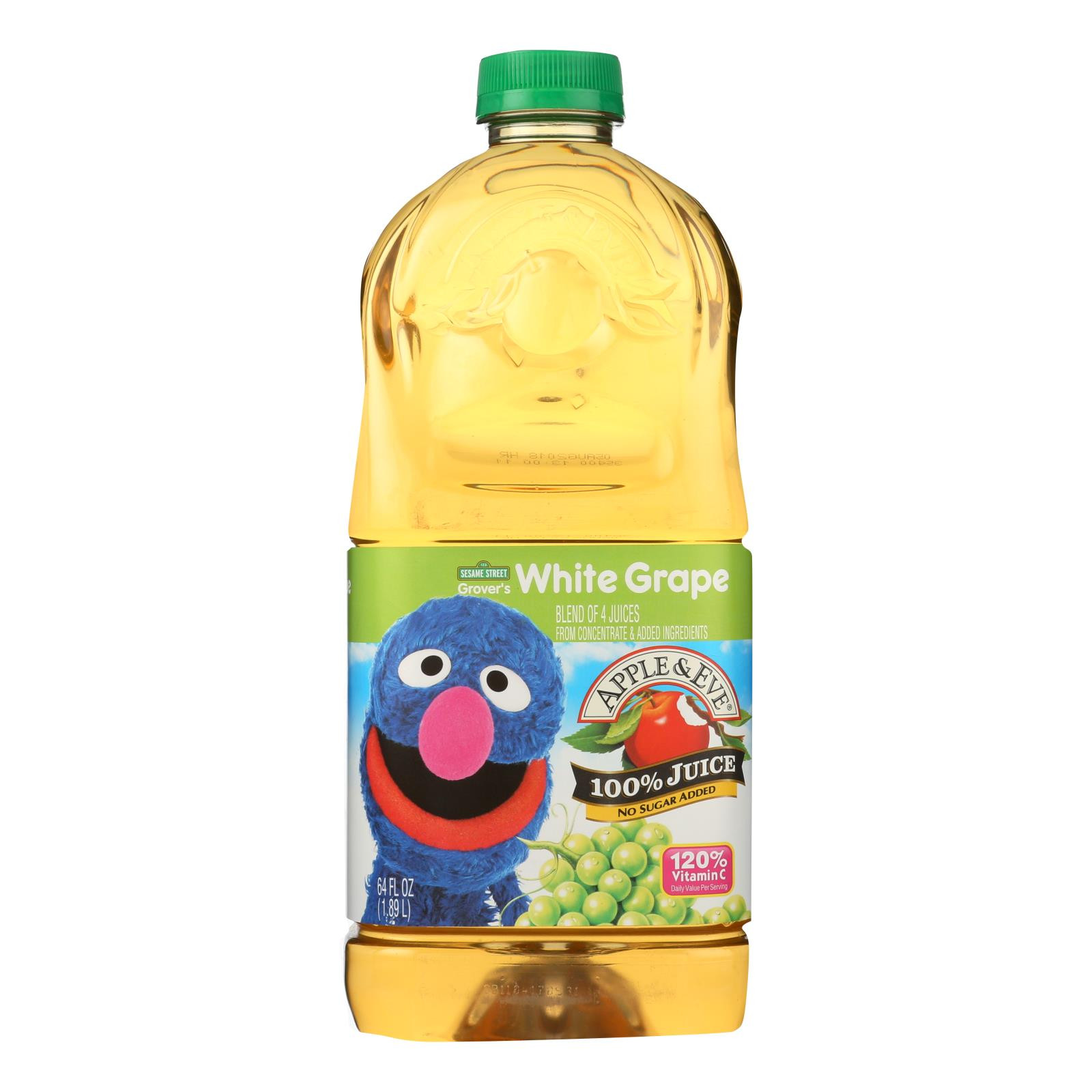 Apple And Eve Sesame Street Juice Elmo's Punch - Case Of 6 - 6 Bags