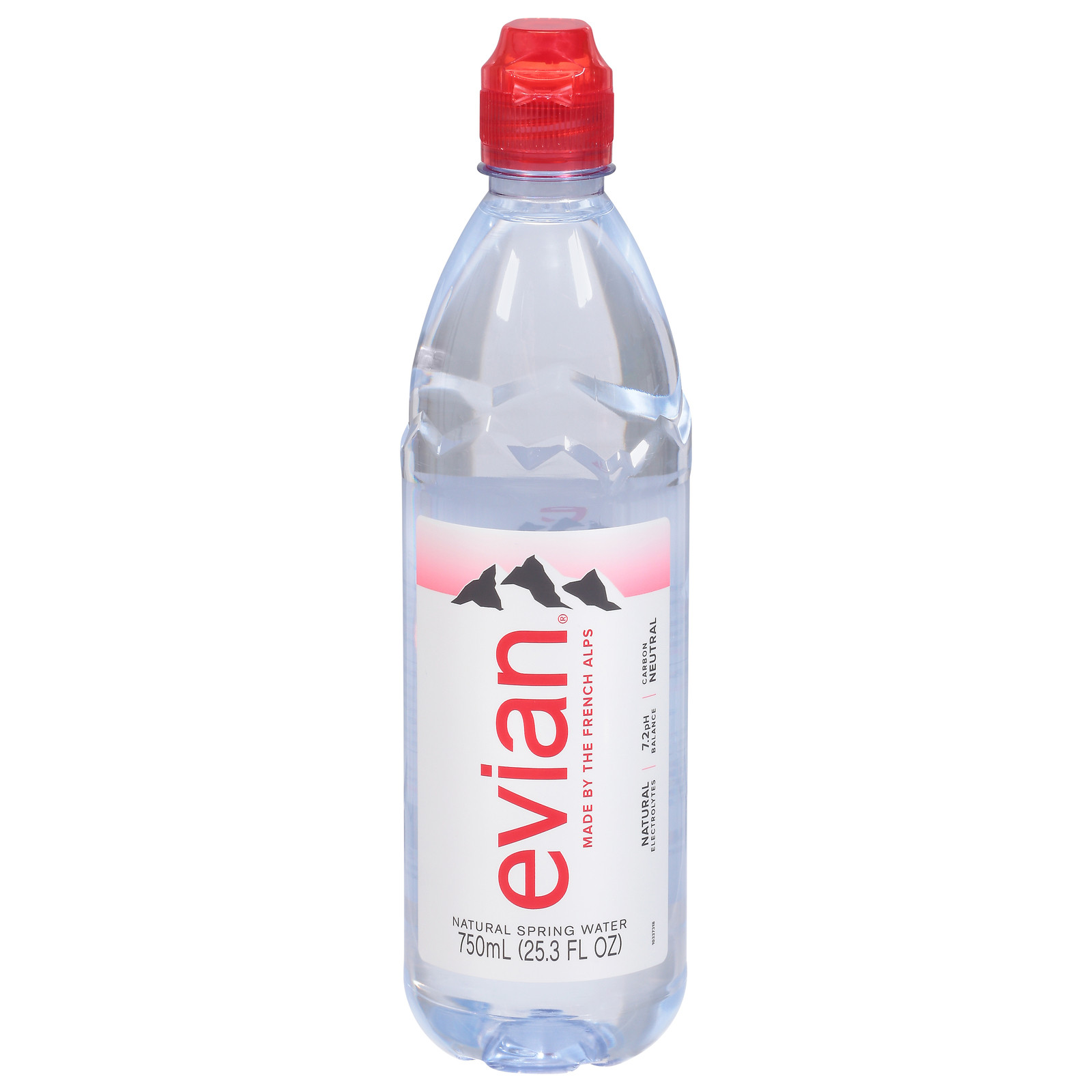 Evians Spring Water Natural Spring Water - Case Of 4 - 16.9 Fl Oz.