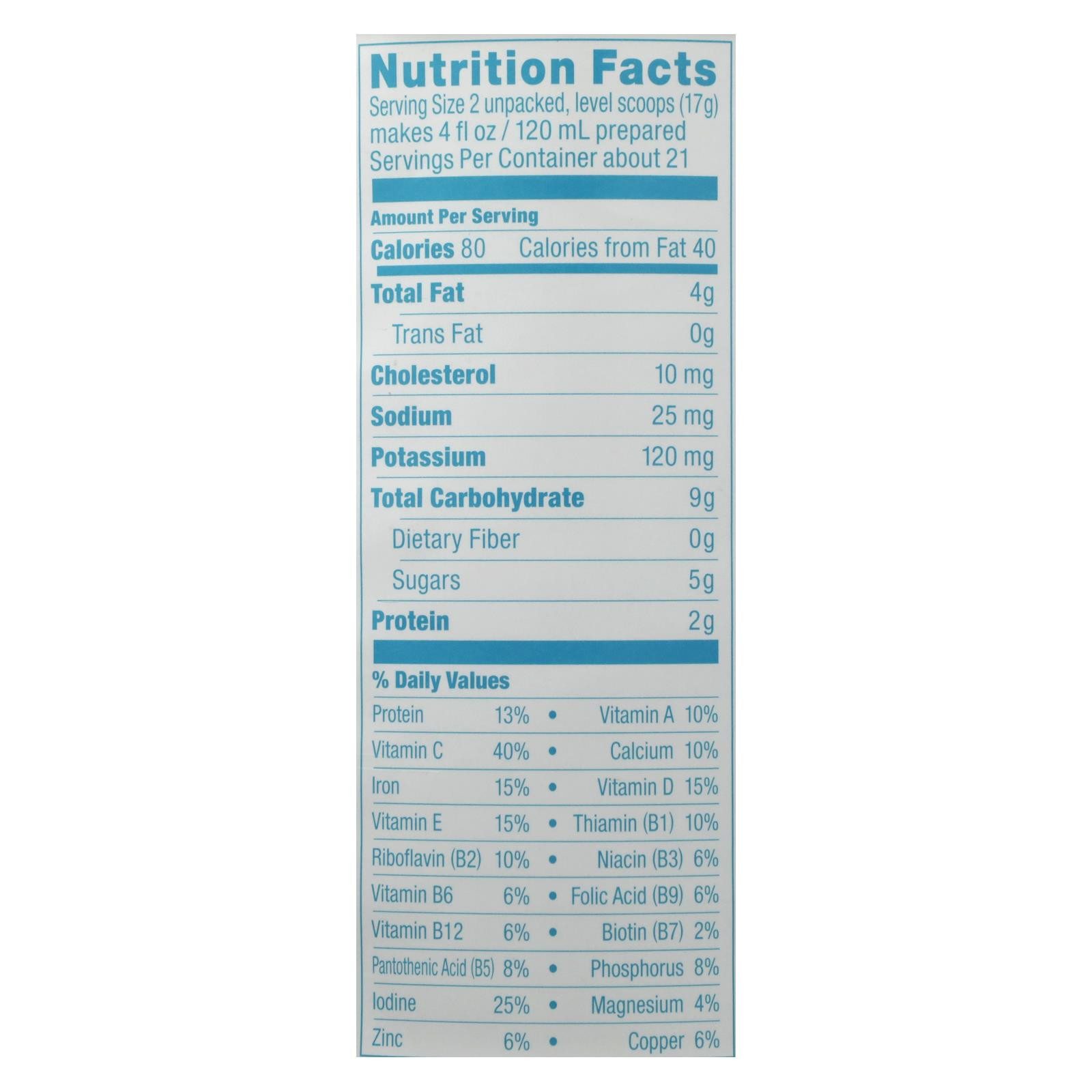 Kabrita Toddler Formula - Goat Milk - Powder - 14 Oz - Case Of 12
