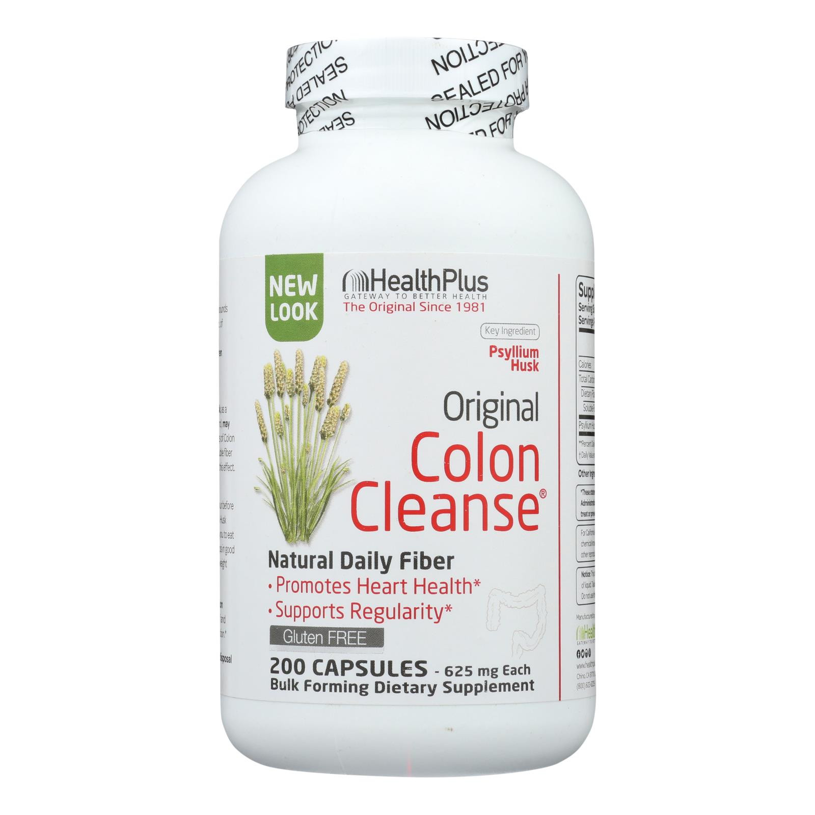 Health Plus - Super Colon Cleanse - 120 Capsules