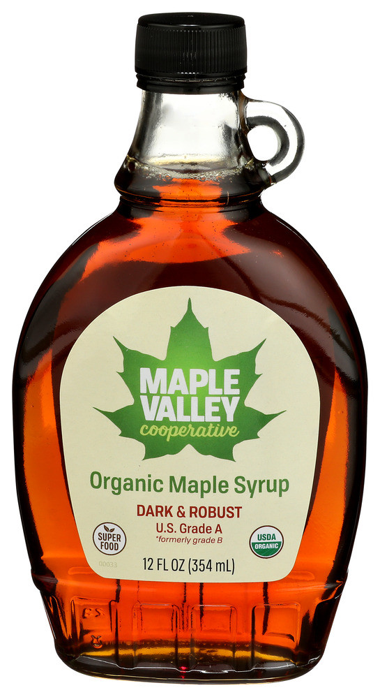 Maple Valley Cooperative Organic Maple Syrup - Grade B - Case Of 6 - 32 ...