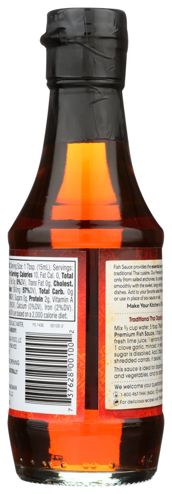 Thai Kitchen Premium Fish Sauce - Case Of 12 - 6.76 Oz.