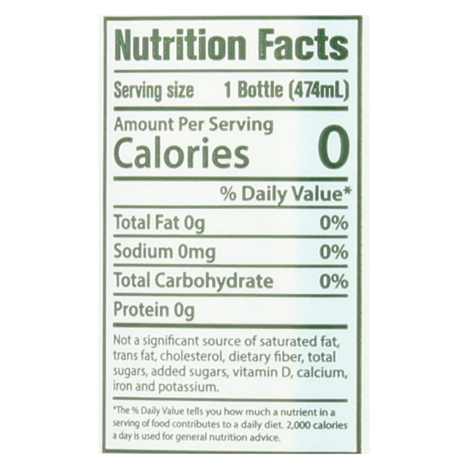 Hint Peach Water - Peach - Case Of 12 - 16 Fl Oz.