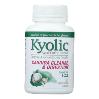 Kyolic - Aged Garlic Extract Candida Cleanse And Digestion Formula 102 ...