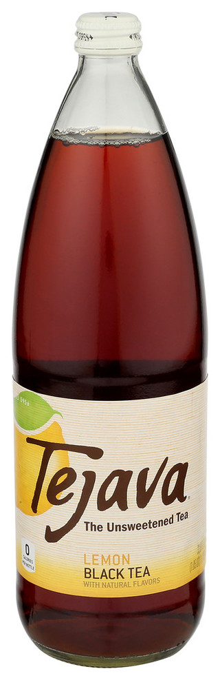 Tejava Black Tea - Unsweetened - Case Of 6 - 12 Oz.