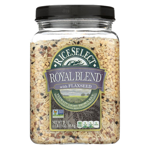 Rice Select Royal Blend - White, Brown And Red - Case Of 4 - 21 Oz.