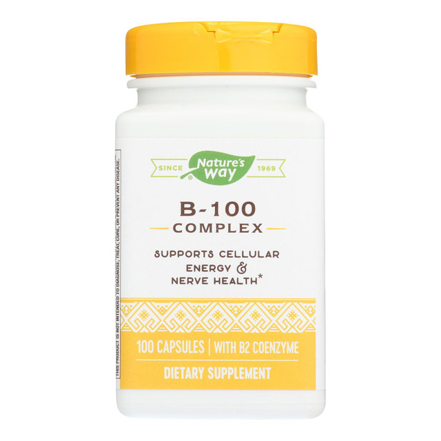 Nature's Way Vitamin B-50 Complex - 100 Capsules