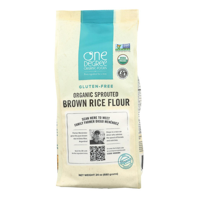 One Degree Organic Foods Sprouted Brown Rice - Crisps Cereal - Case Of ...