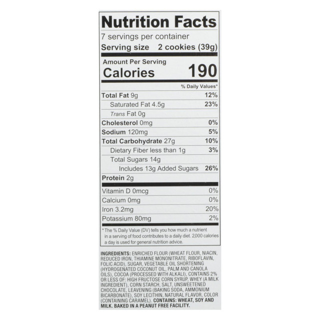 Dare Whippet Pure Chocolate - Original - Case Of 12 - 8.8 Oz.