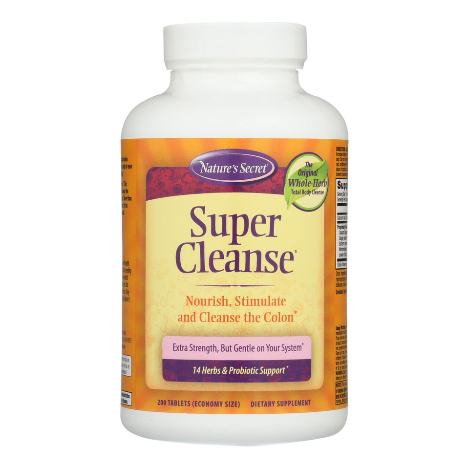 Nature's Secret Multi-fiber Cleanse - 275 Tablets