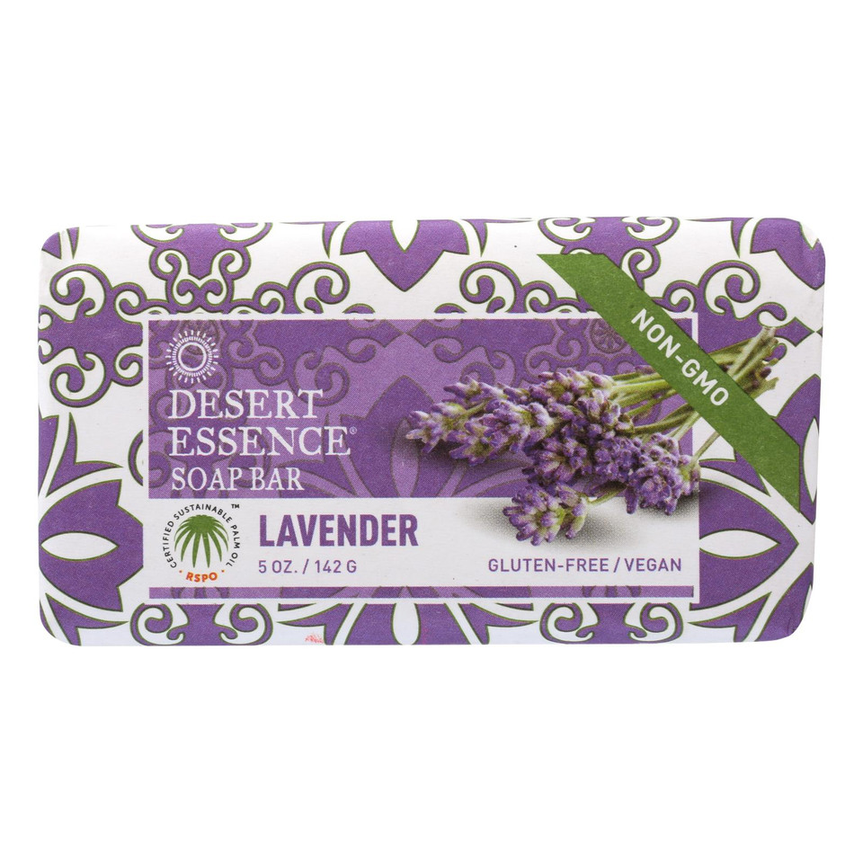 Desert Essence Bar Soap - Lemongrass - 5 Oz