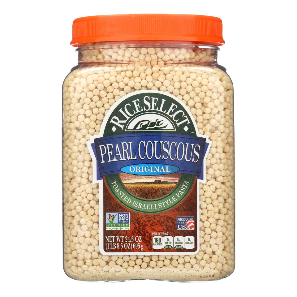 Rice Select Couscous - Pearl - Tri-color - Case Of 4 - 24.5 Oz