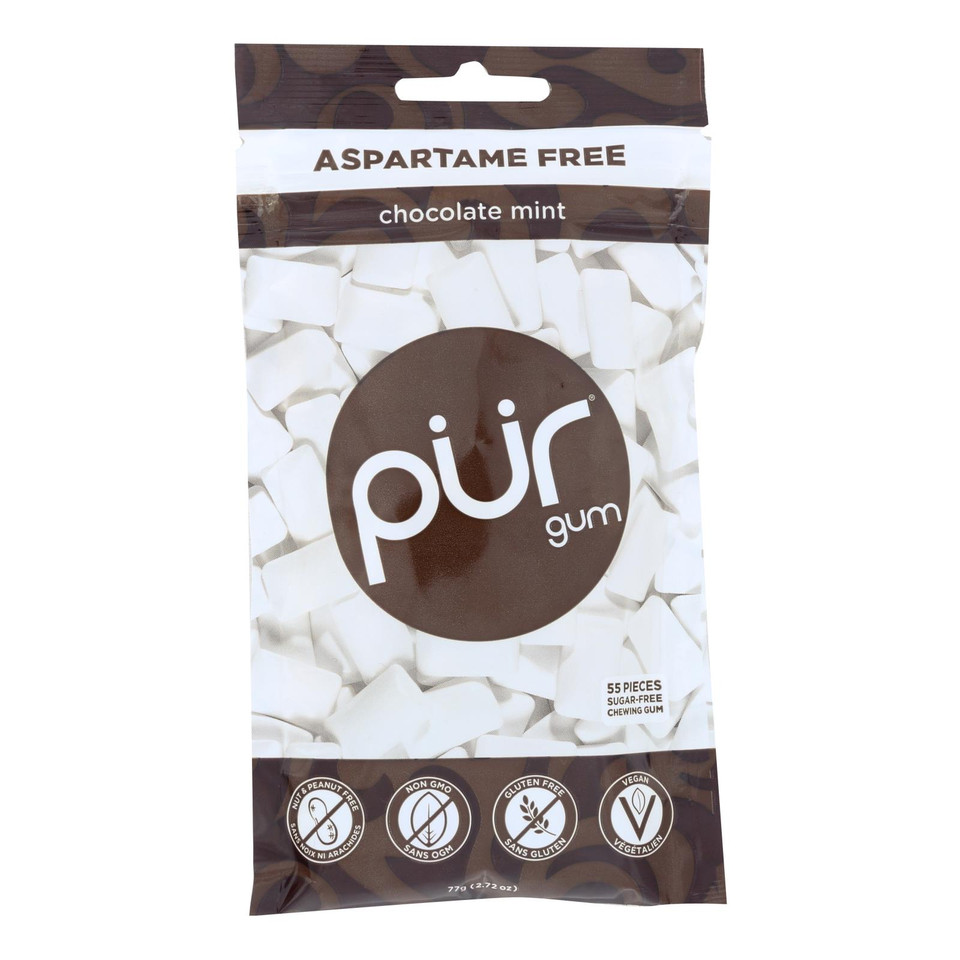 Pur Gum Gum - Bubble - Case Of 12 - 77 Gm