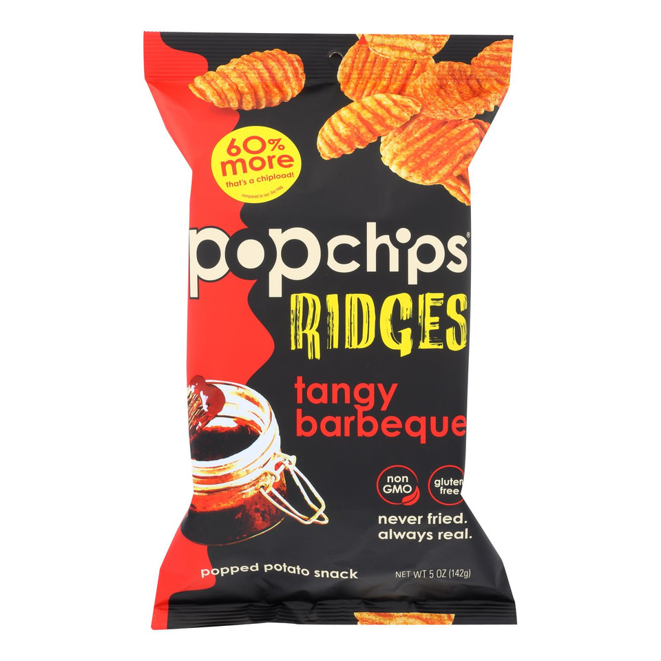 Popchips Potato Chip - Crazy Hot - Case Of 12 - 5 Oz