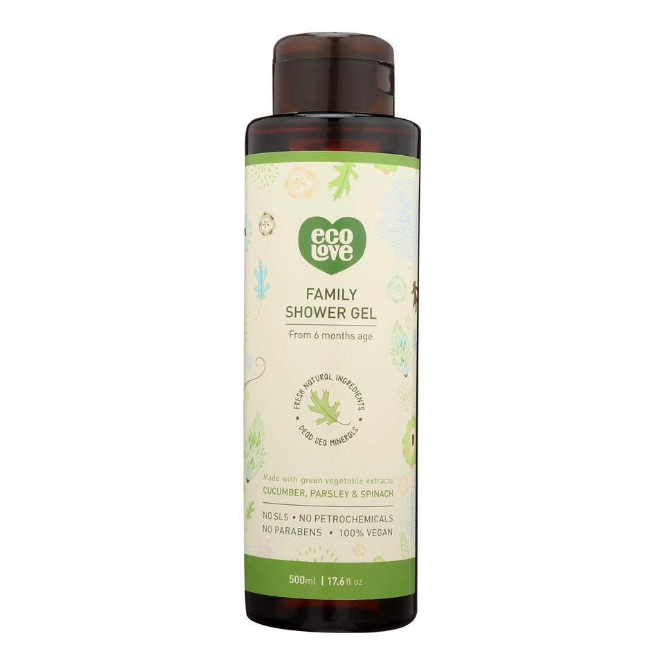 Ecolove Shampoo - Green Vegetables Family Shampoo For All Hair Types ...