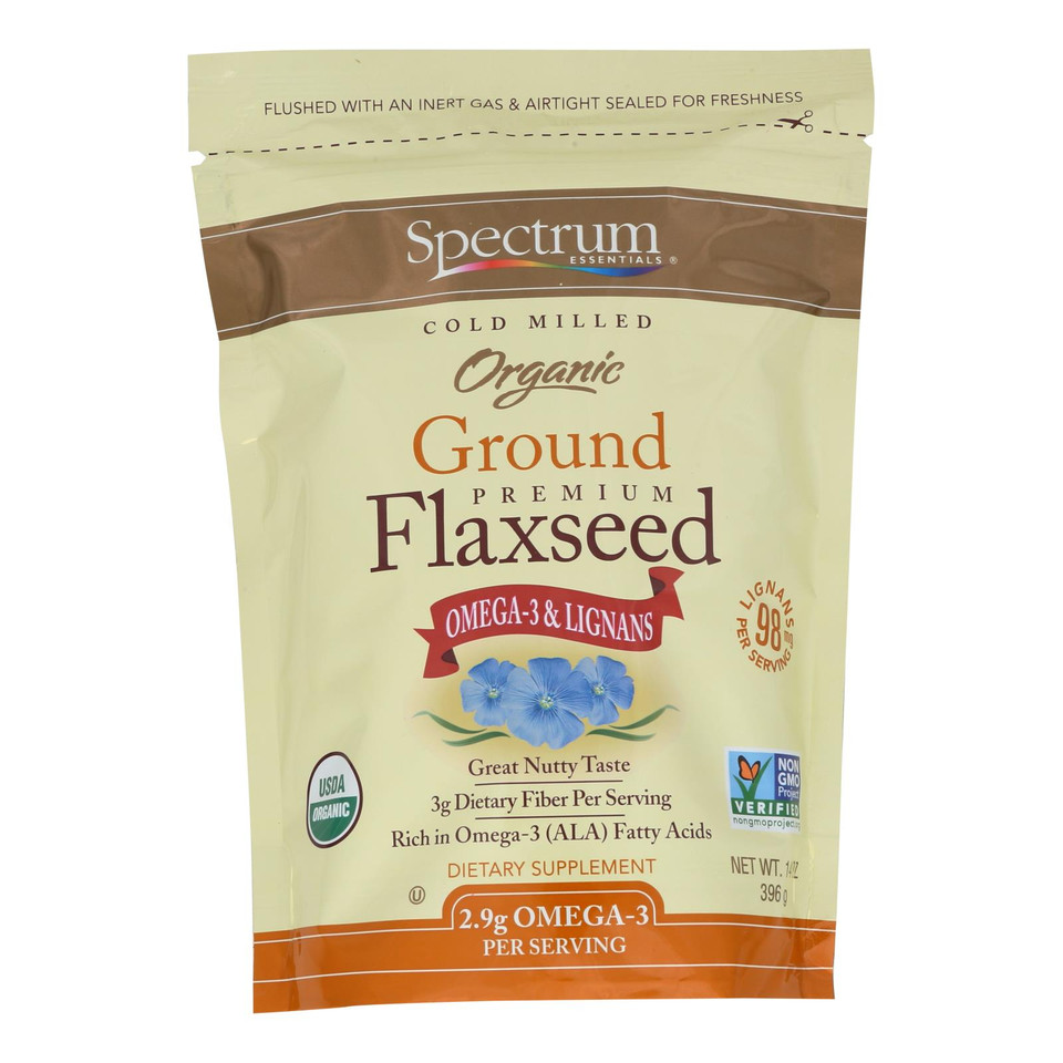 Spectrum Essentials Organic Chia Seed - Ground - 10 Oz
