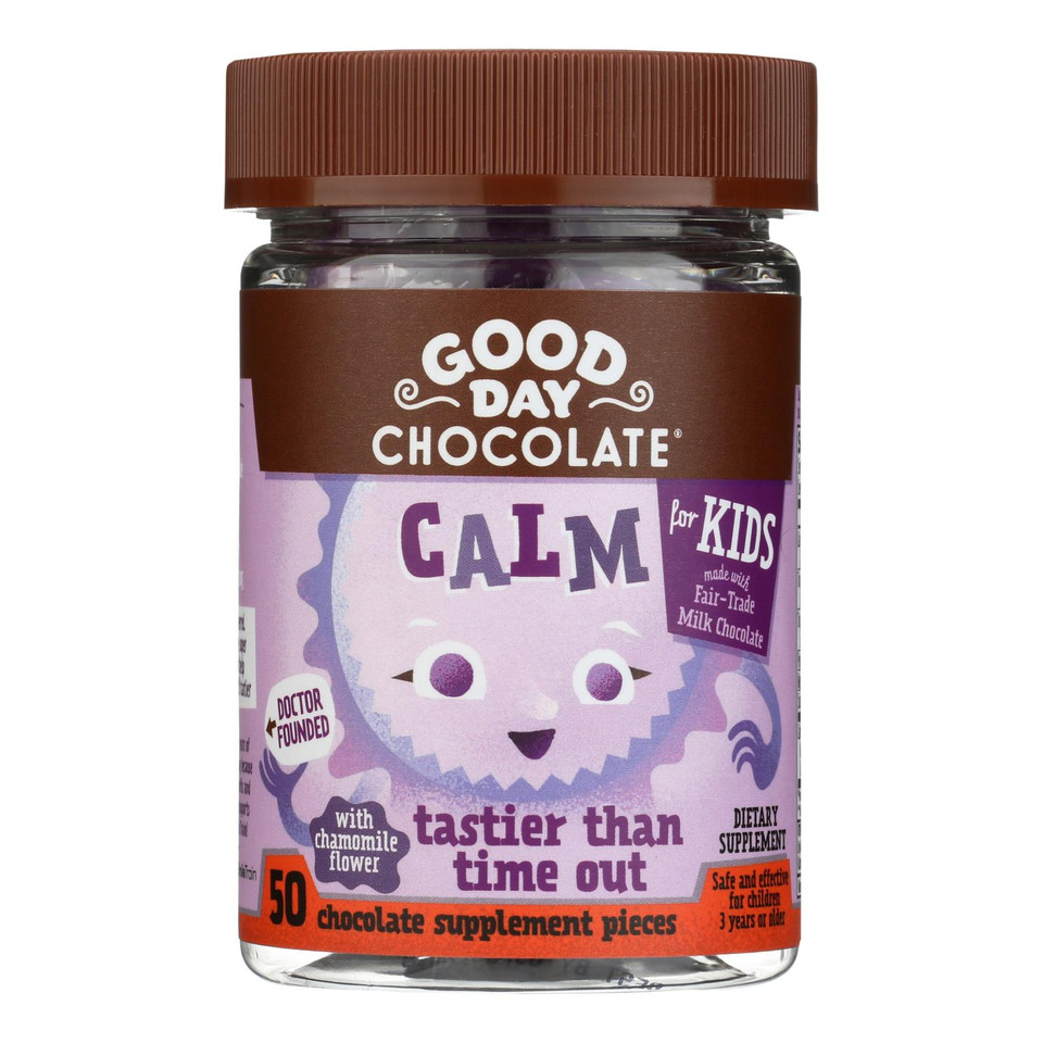 Good Day Chocolate - Multivitamin Supplement For Kids - 50 Count