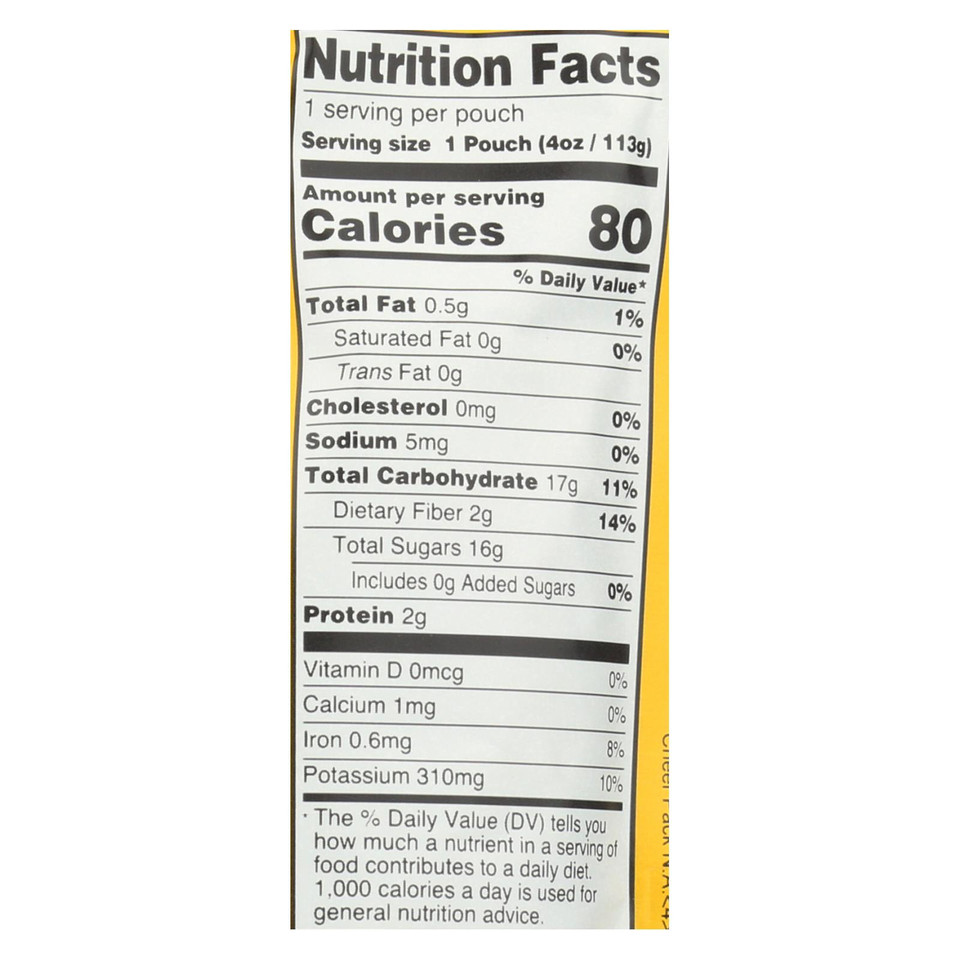 Peter Rabbit Organics Fruit Snacks - Mango Banana And Orange - Case Of ...