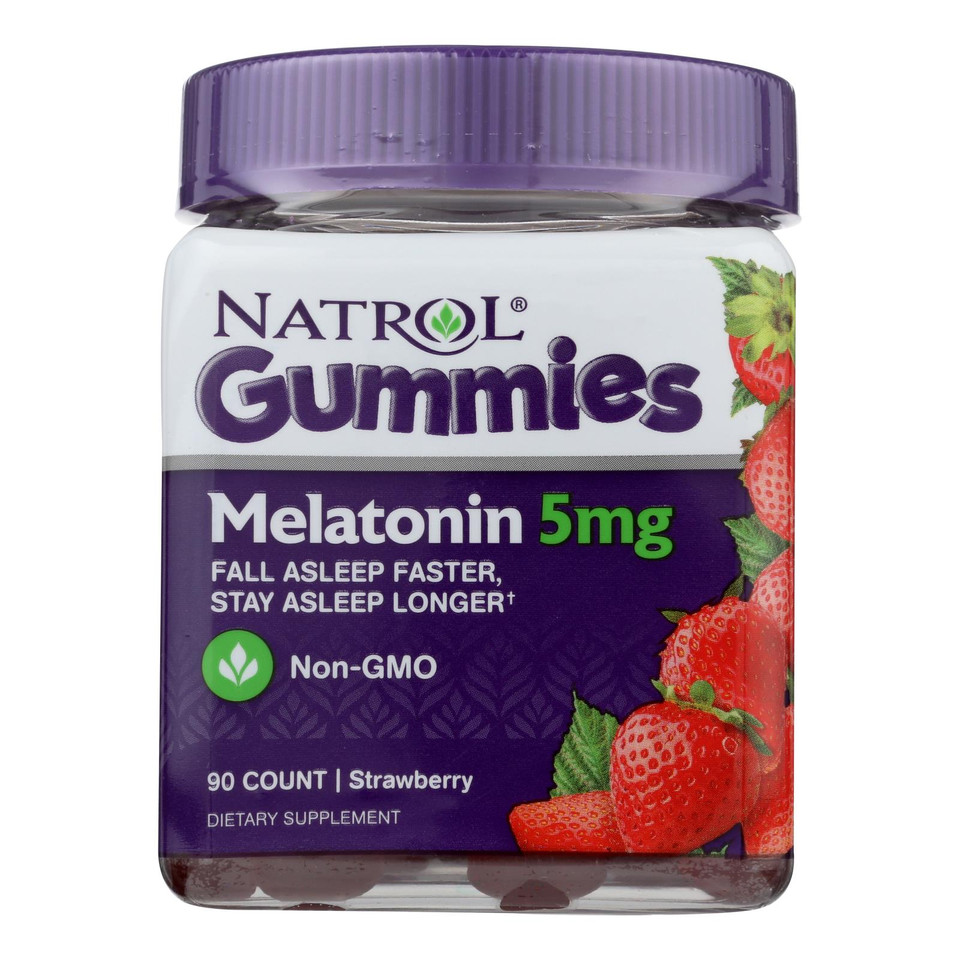 Natrol Melatonin Fast Dissolve Tablets Strawberry - 5 Mg - 90 Tablets